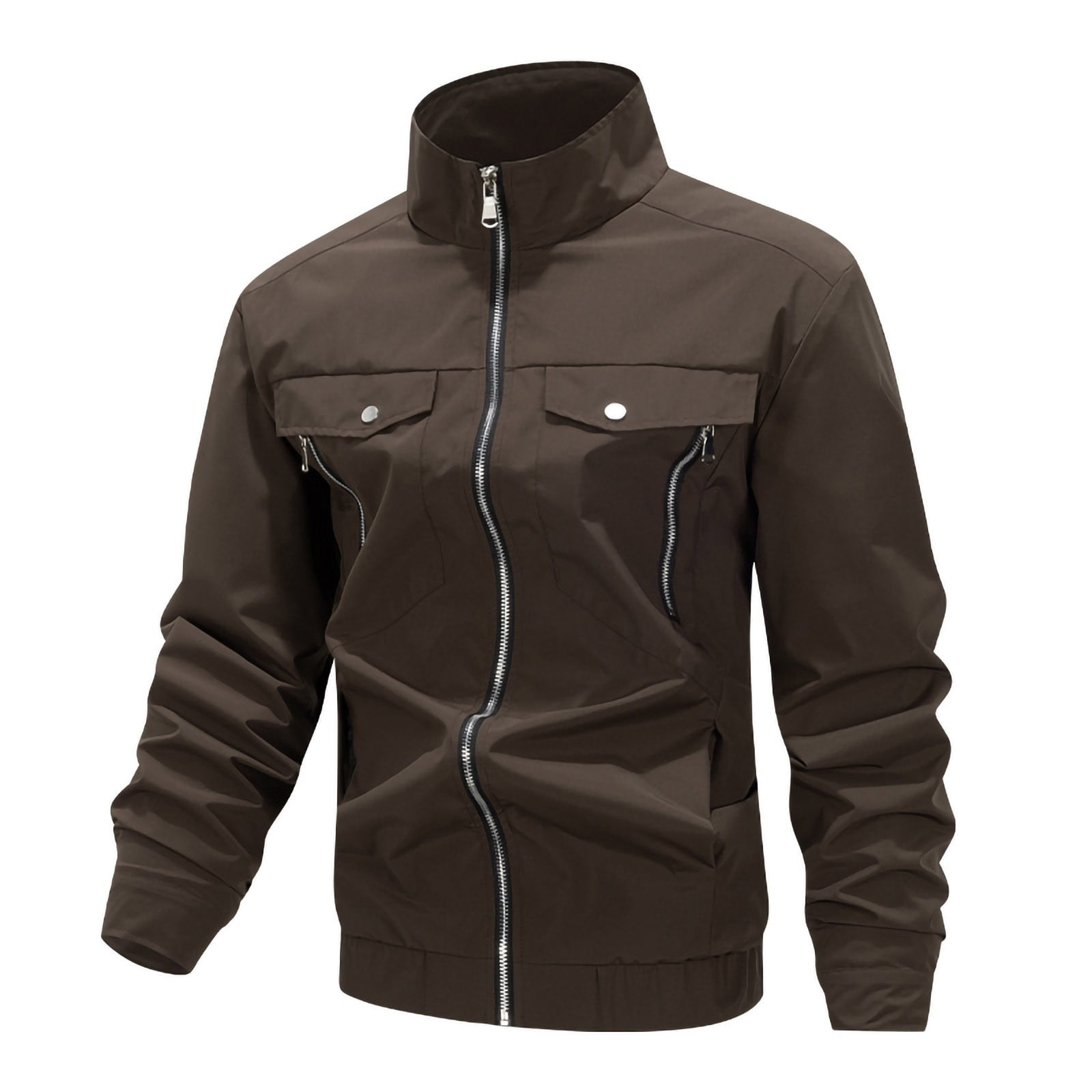 ZACPNCV Fall Men Camping Jacket Man's Oversize Spring Outdoor Coat Male ...