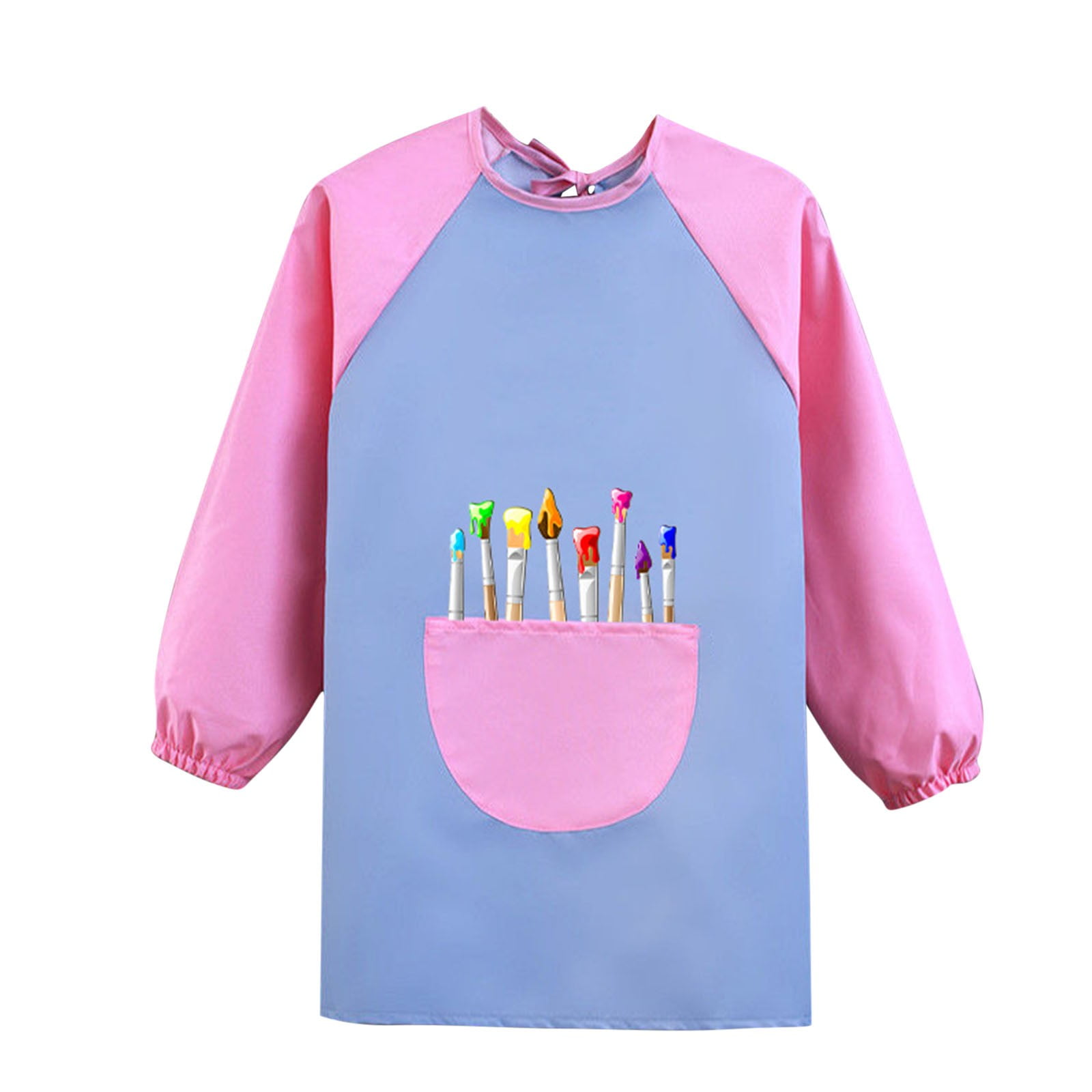ZACPNCV Kids Art Smock Waterproof Painting Apron Long Sleeves Artist ...
