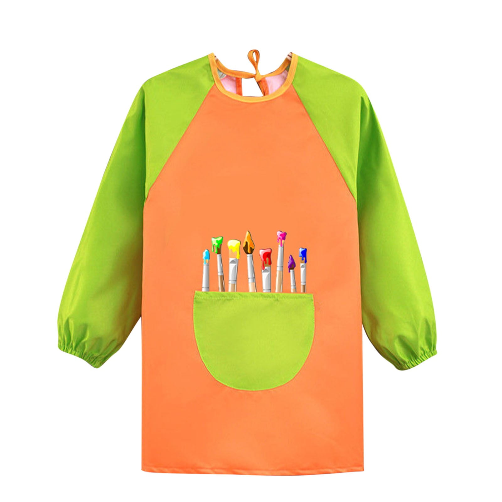 ZACPNCV Kids Art Smock Waterproof Painting Apron Long Sleeves Artist ...