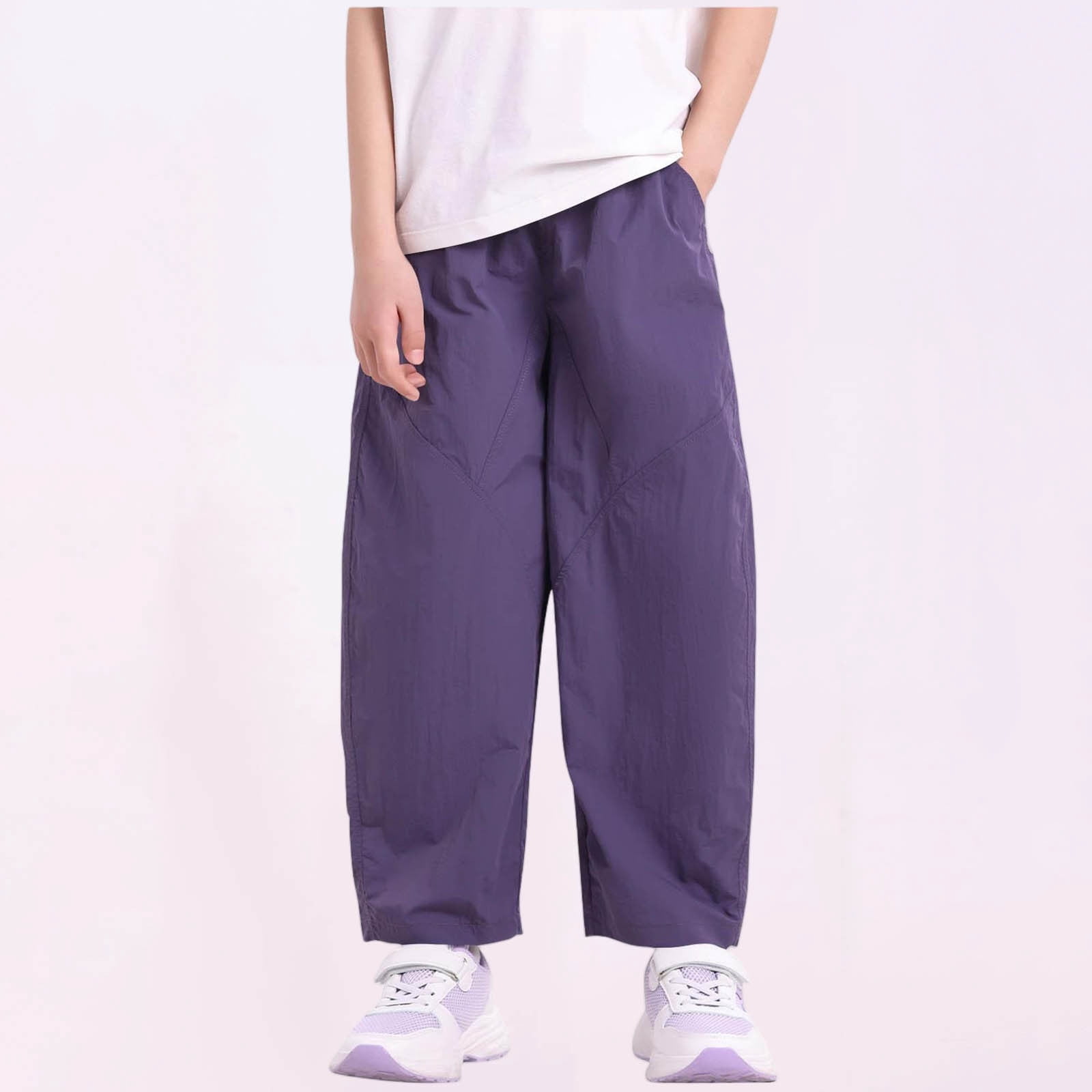 ZACPNCV Kids Cooling Harem Pants UPF 50+ Outdoor Sun Protection Loose ...
