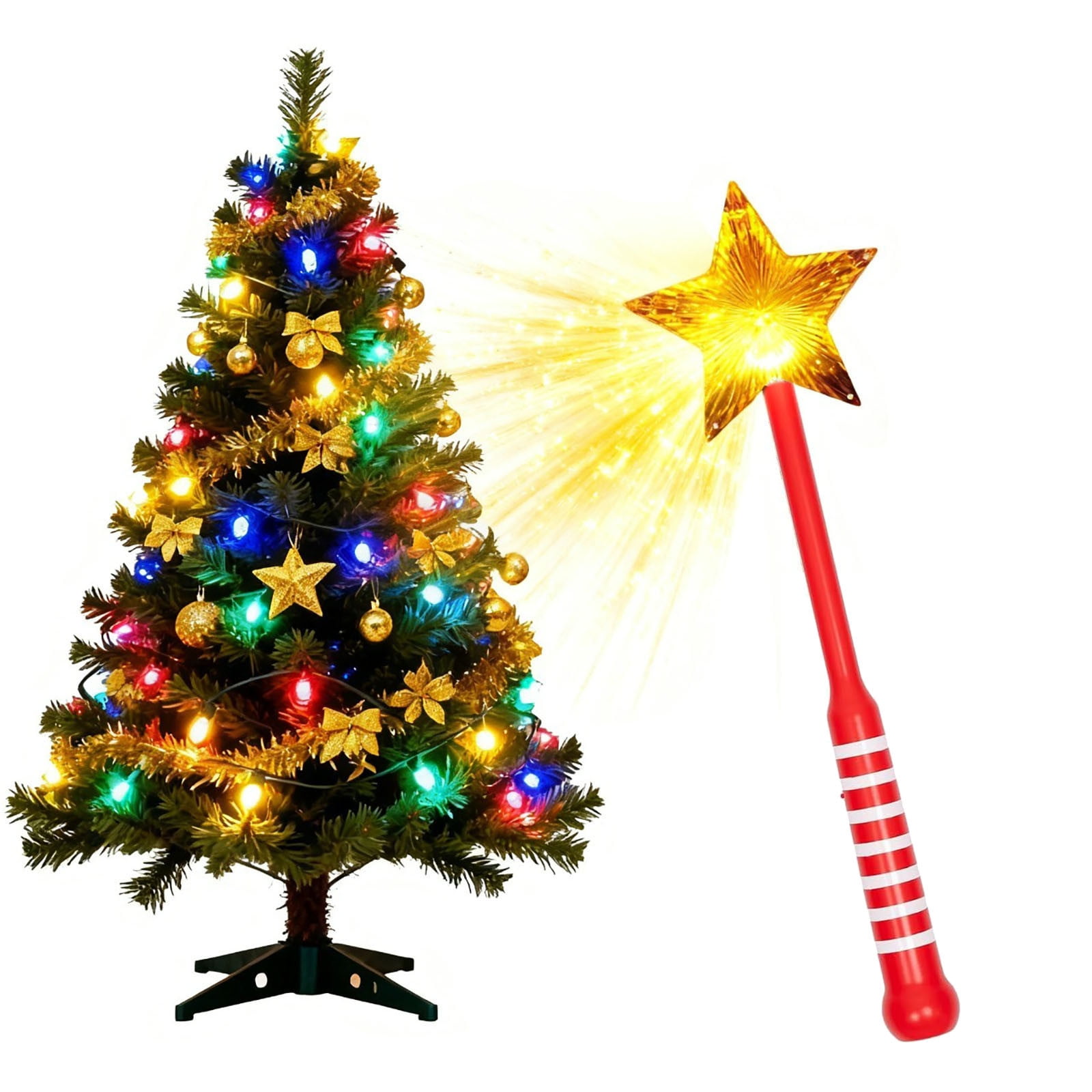 ZACPNCV Magic Wand for Christmas Tree Light, Wireless Christmas Tree ...