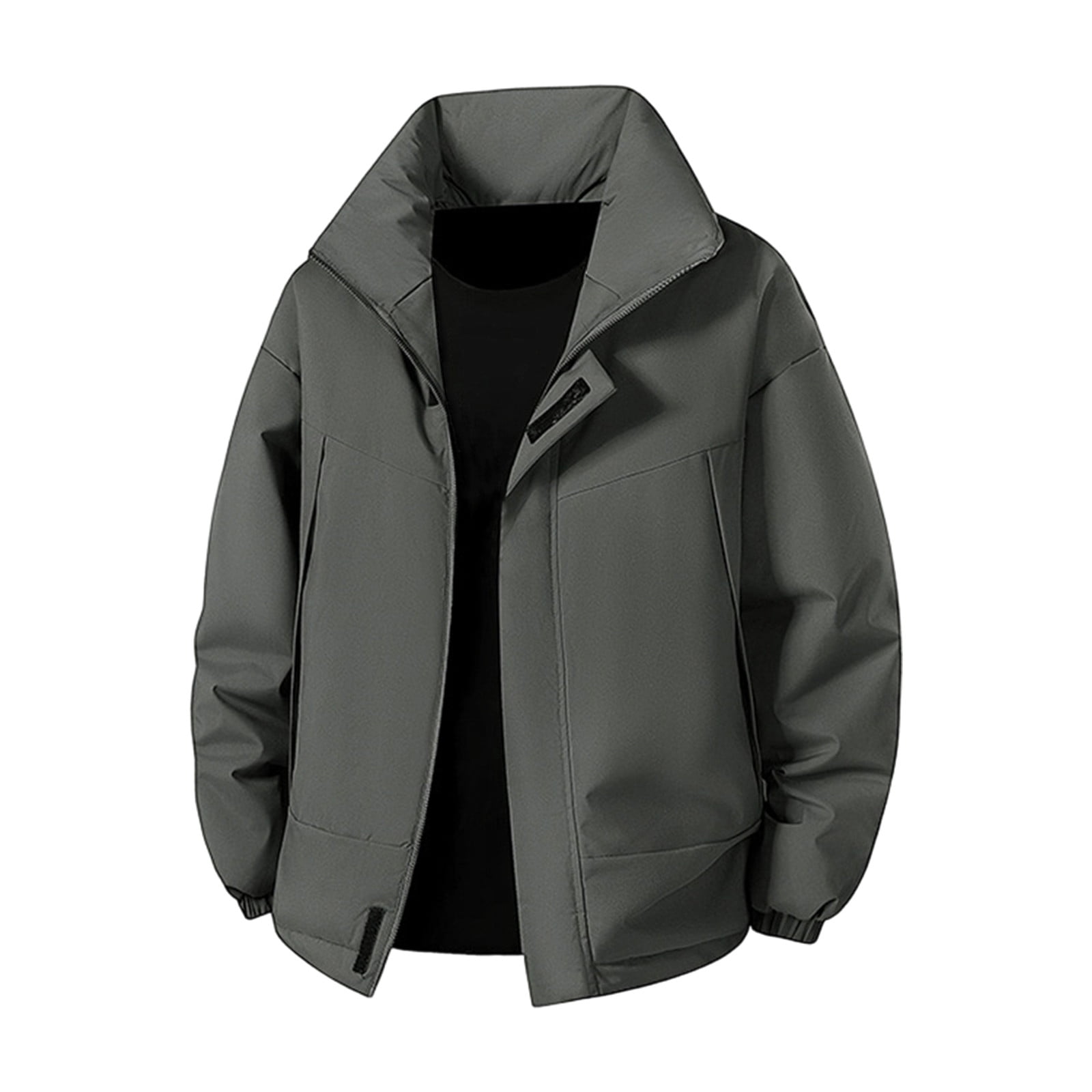 ZACPNCV Men Puffer Down Jacket Packable Lightweight Winter Jackets ...