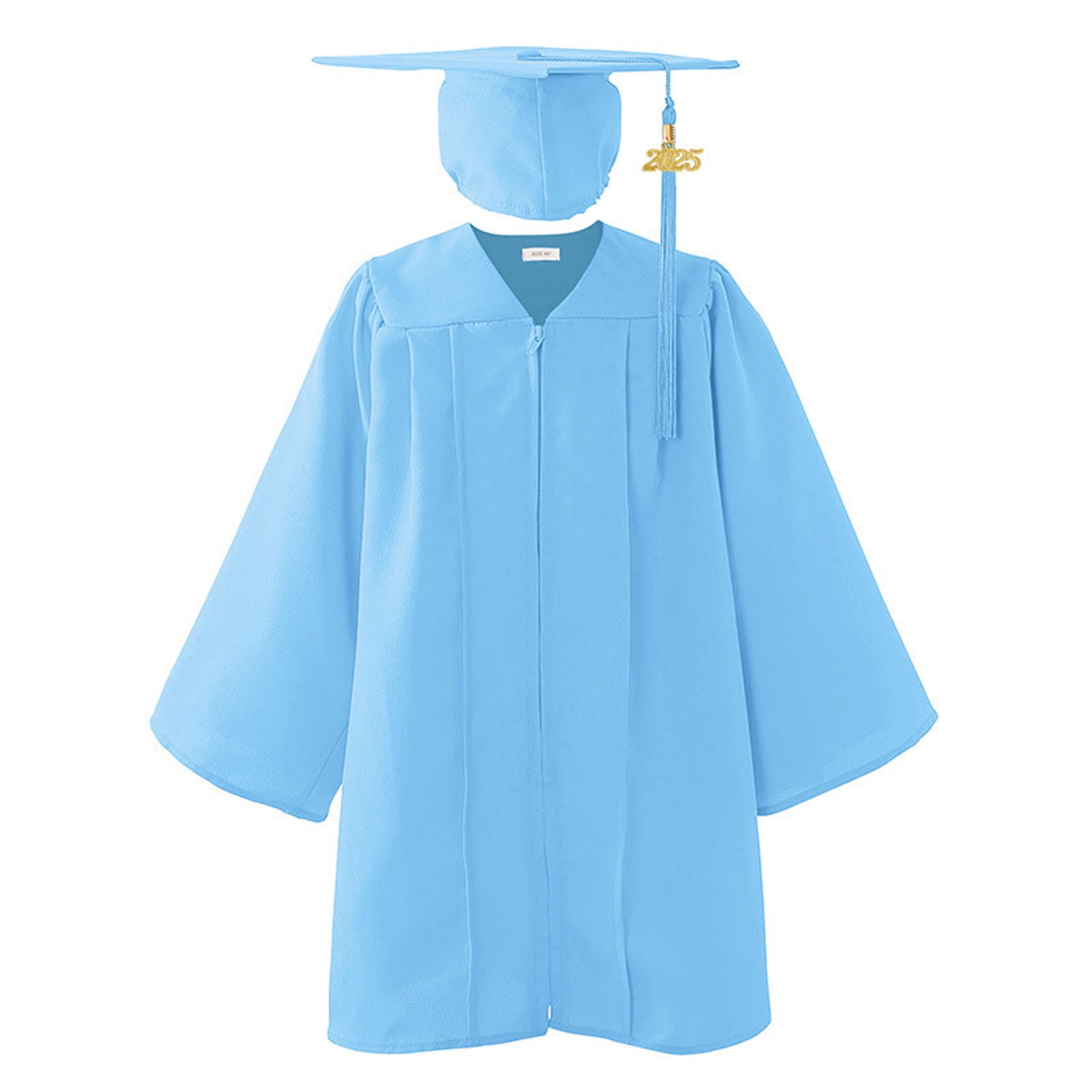 ZACPNCV Shiny Child Graduation Cap Gown Tassel and 2025 Charm Set ...