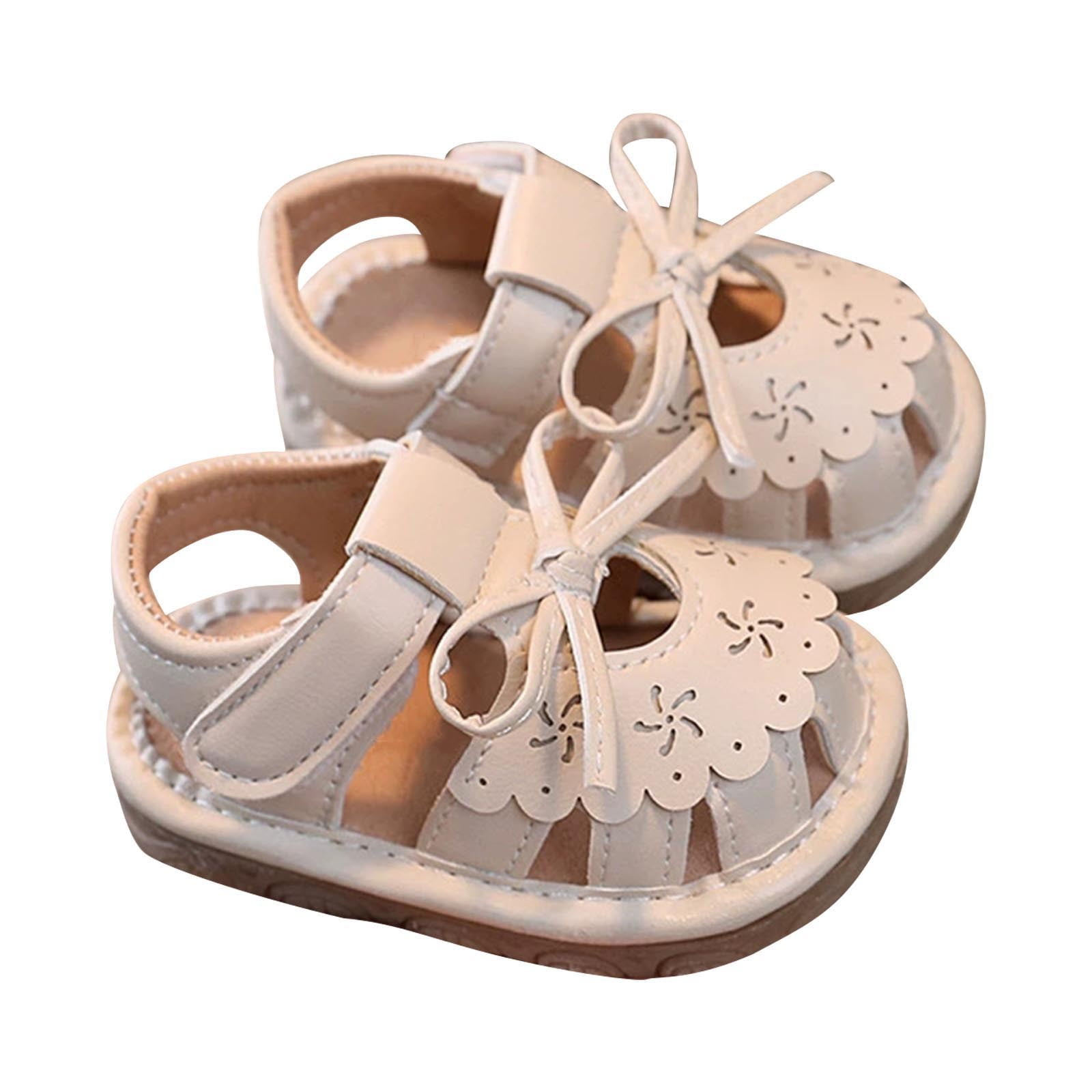 ZACPNCV Squeaky Shoes for Infant Boys Girls Not-Slip First Walking ...