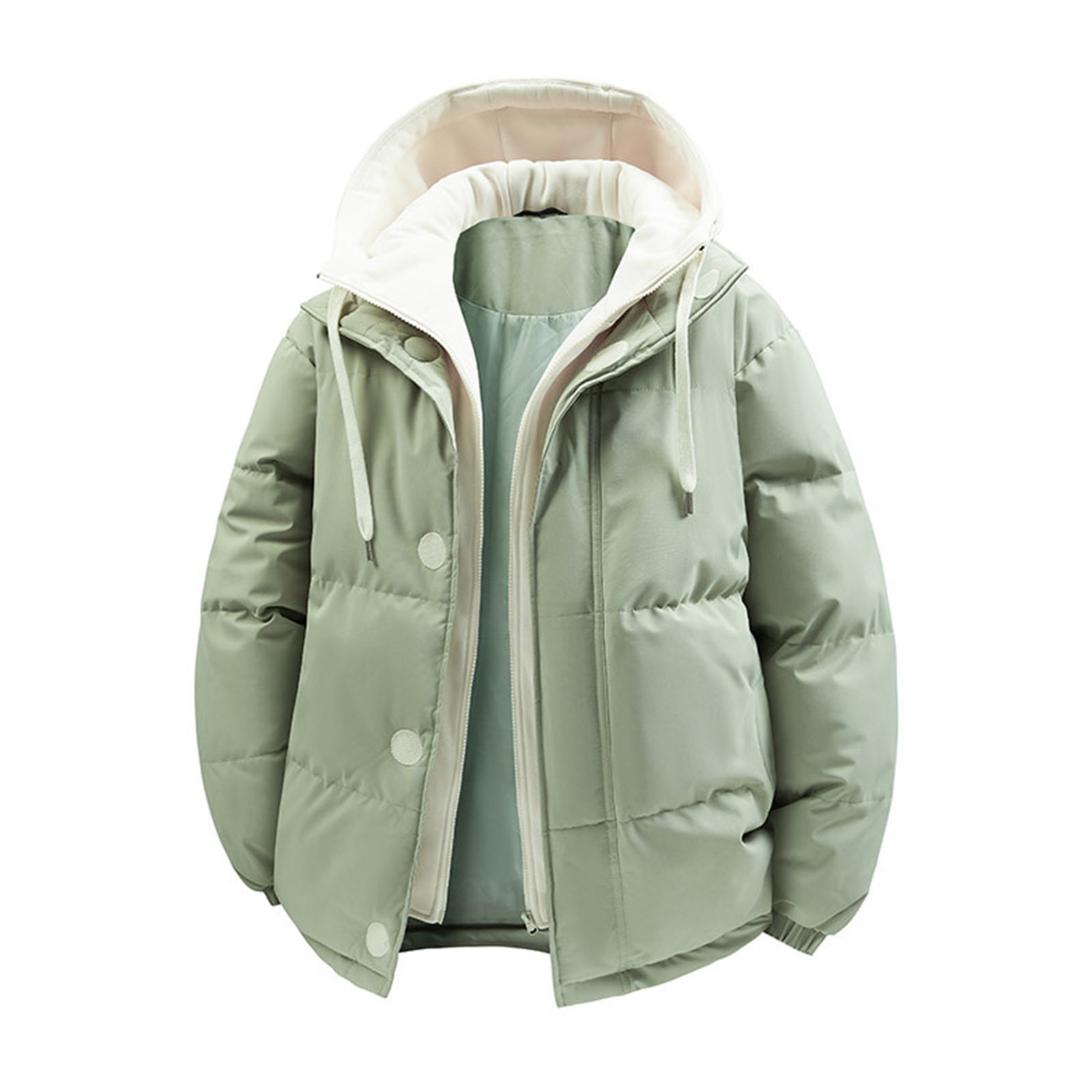 ZACPNCV Winter Work Jackets for Men Water Resistant Hooded Duck Canvas ...