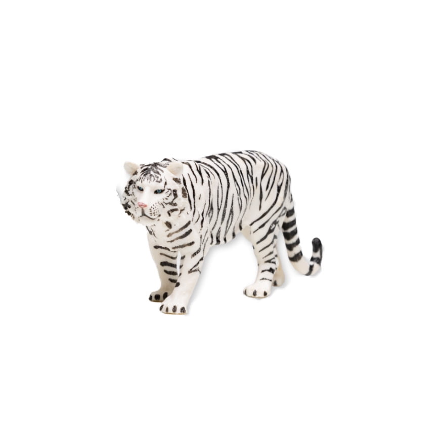 ZAGA Toys White Male Tiger, Realistic Animal Figurine for Hands on Play ...