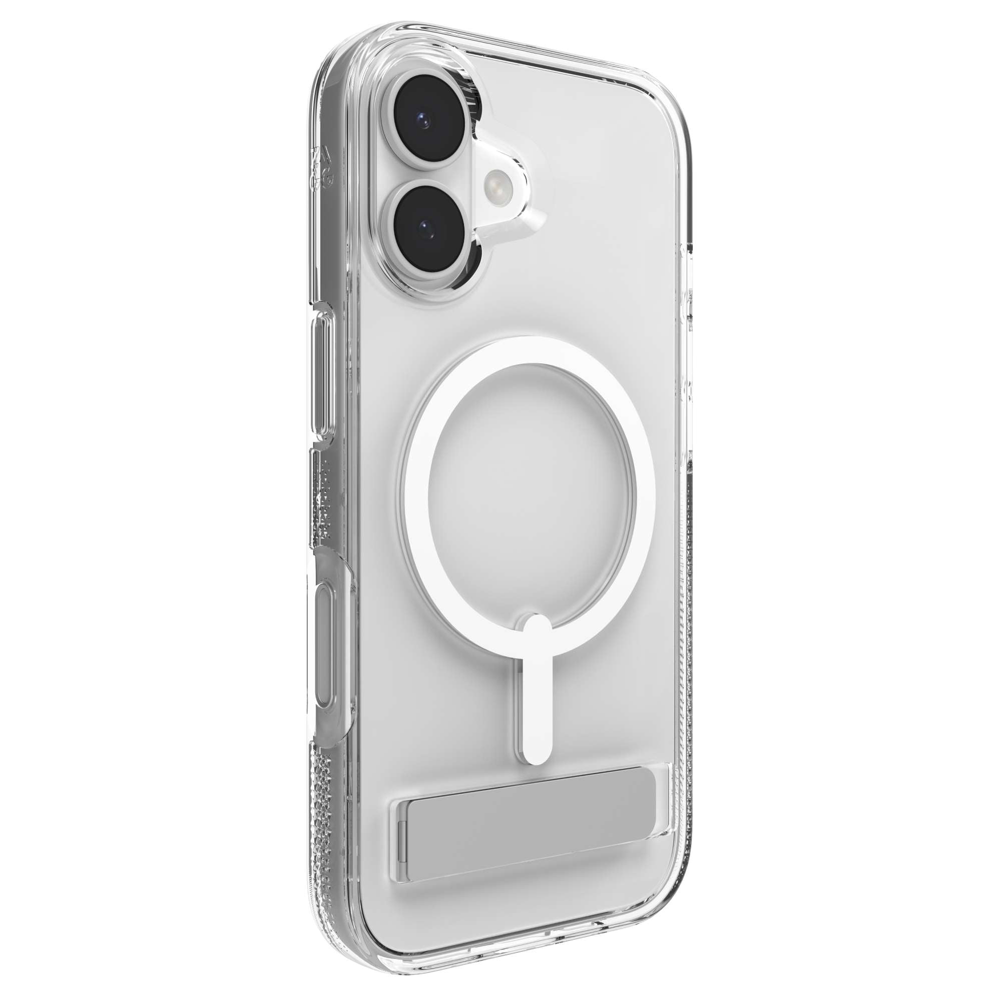 ZAGG Crystal Palace Case with Kickstand for iPhone 17 - Clear Drop ...