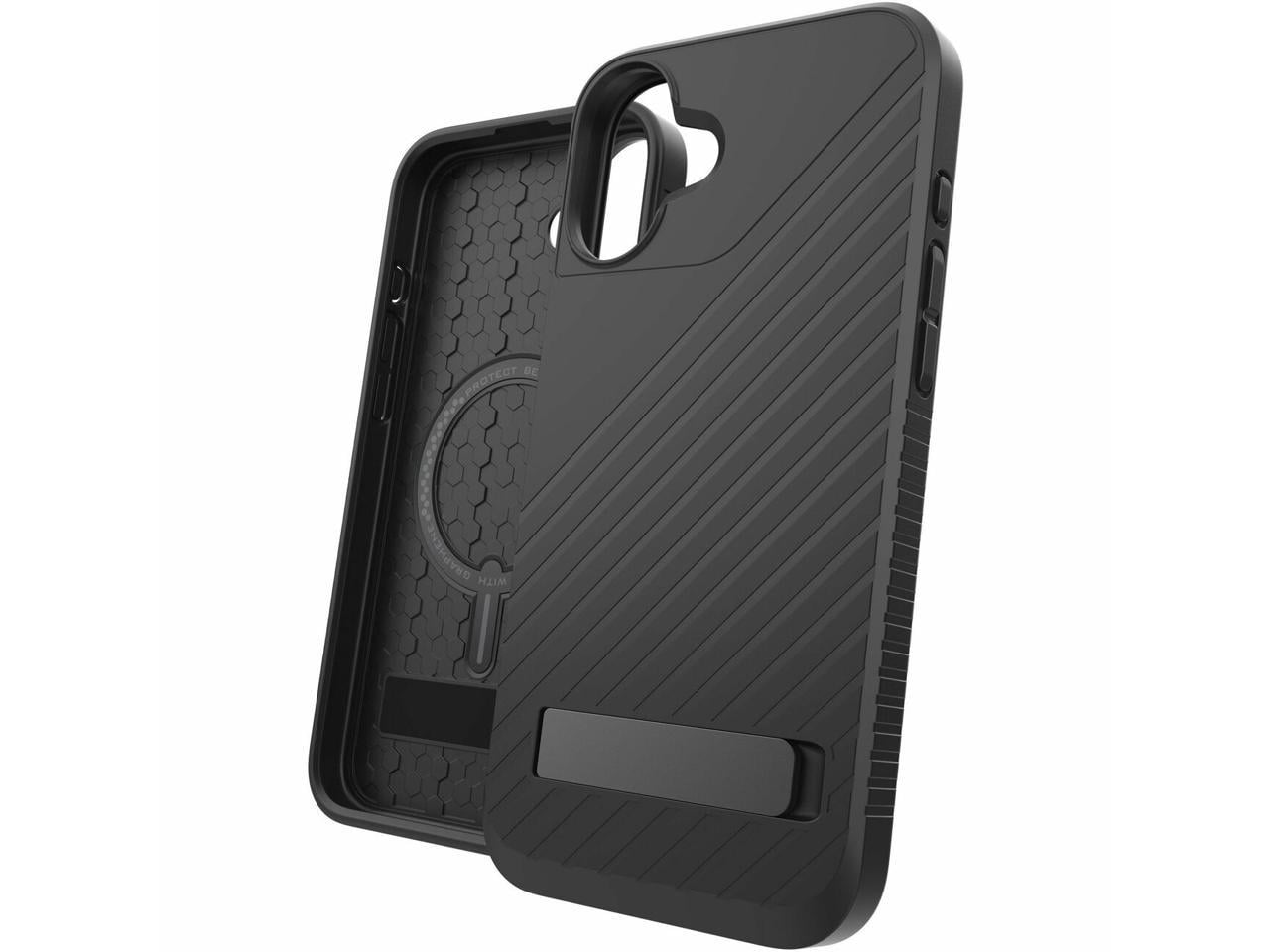 ZAGG Denali Snap with Kickstand Cell Phone Case for Apple iPhone 16 ...