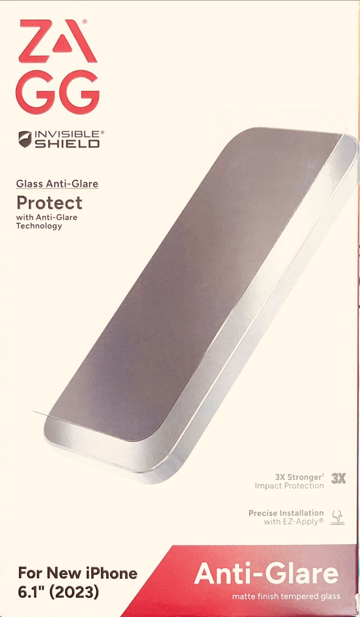 ZAGG Invisible Shield Glass Anti-glare Anti-fingerprint Screen ...