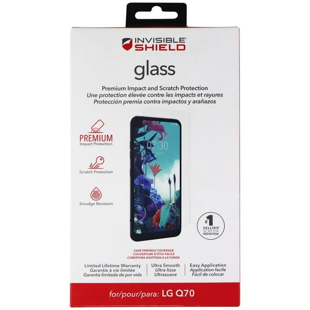 ZAGG Invisible Shield Glass Screen Protector for LG Q70 - Clear ...