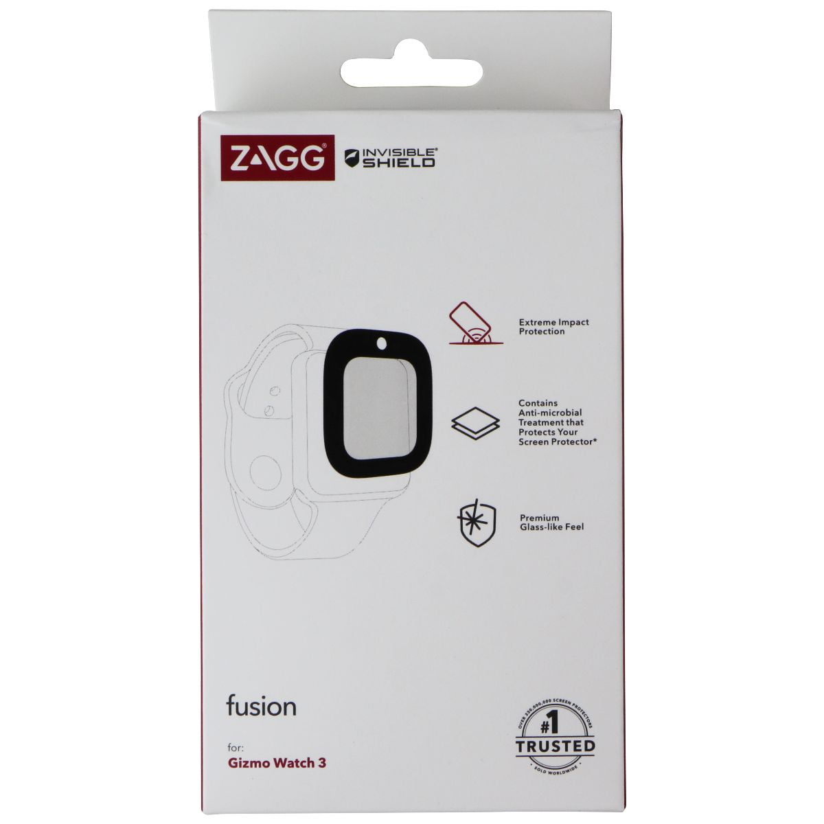 ZAGG InvisibleShield Fusion Gizmo Watch 3 Scratch protection Smudge ...