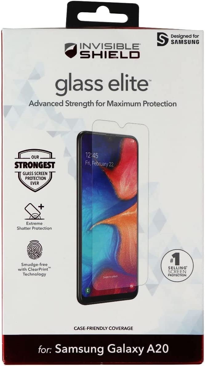 ZAGG InvisibleShield Elite Glass Screen Protector for Samsung Galaxy ...