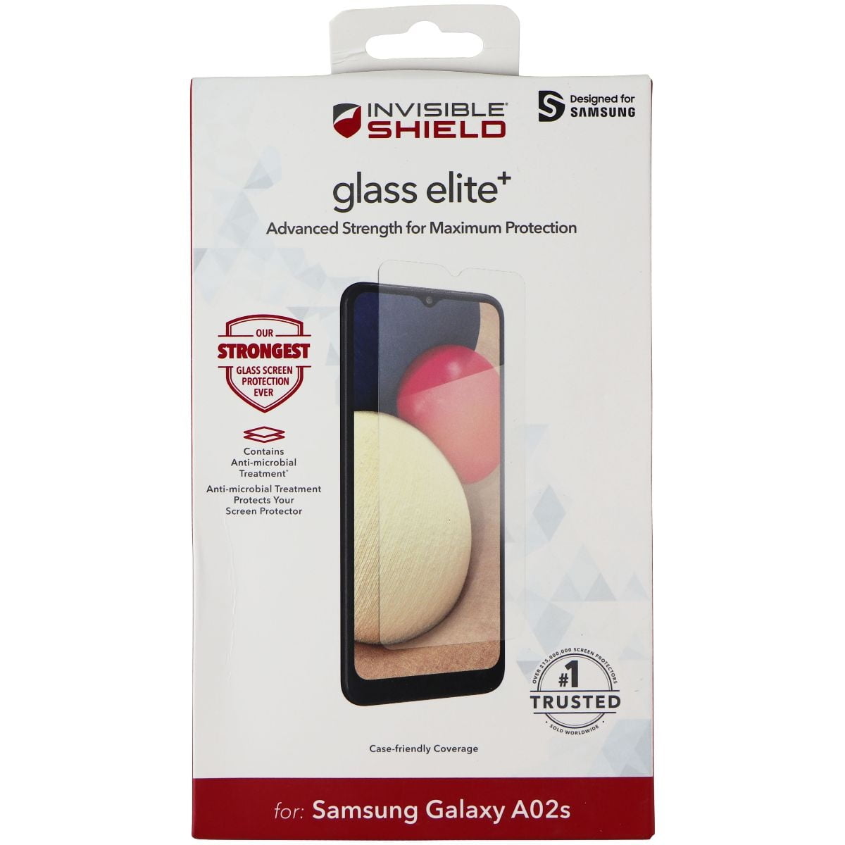 ZAGG InvisibleShield (Glass Elite+) Tempered Glass for Galaxy A02s ...