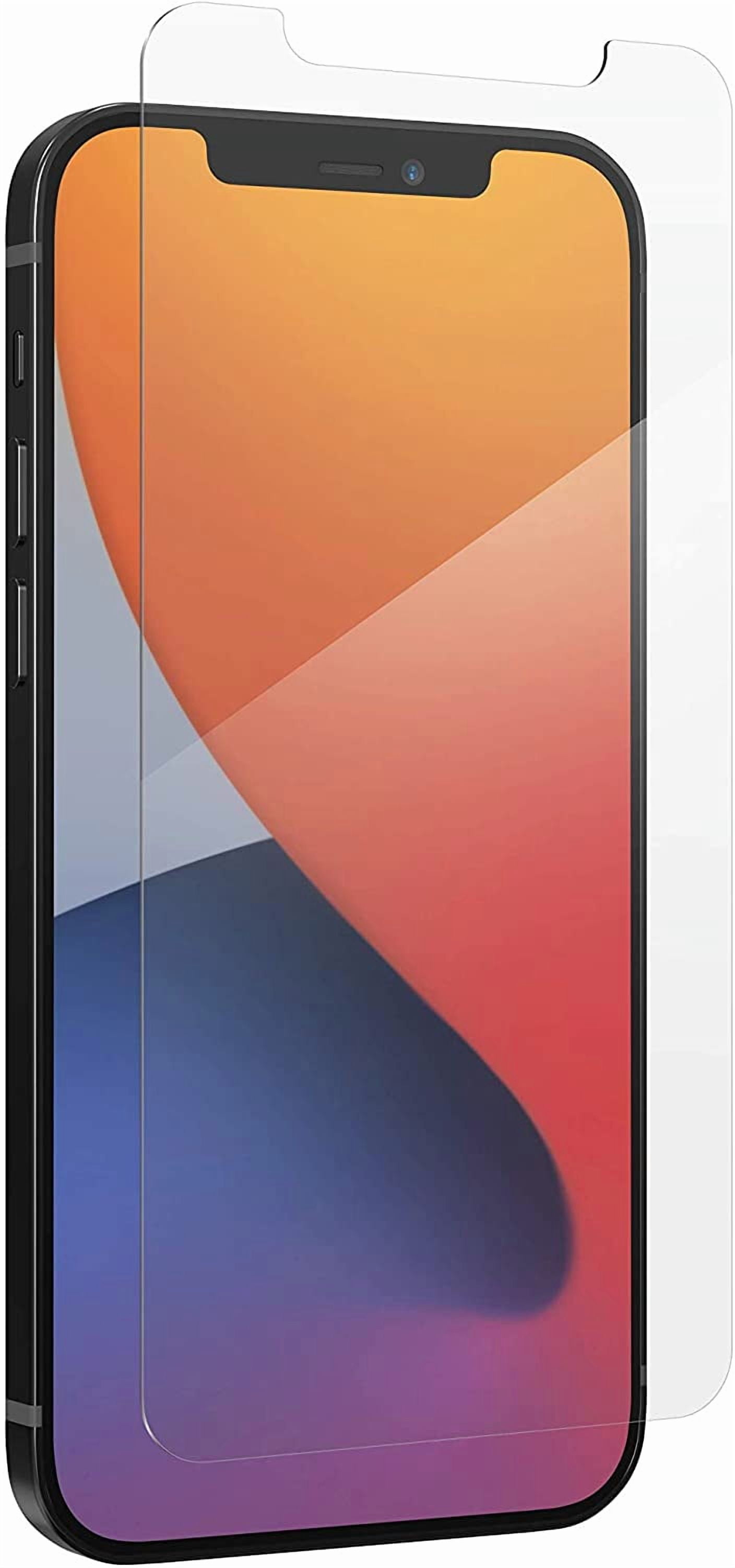 ZAGG InvisibleShield Glass+ Screen Protector for Apple iPhone 12 & 12 ...