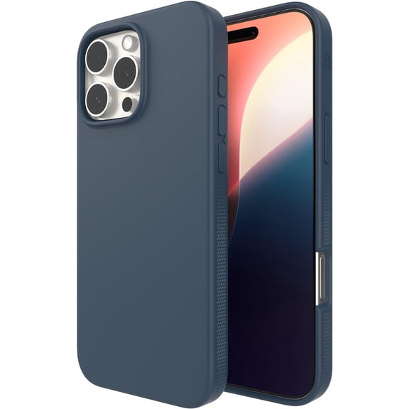 ZAGG SoHo Snap Case for iPhone 16 Pro Navy Blue Gray - Walmart.com