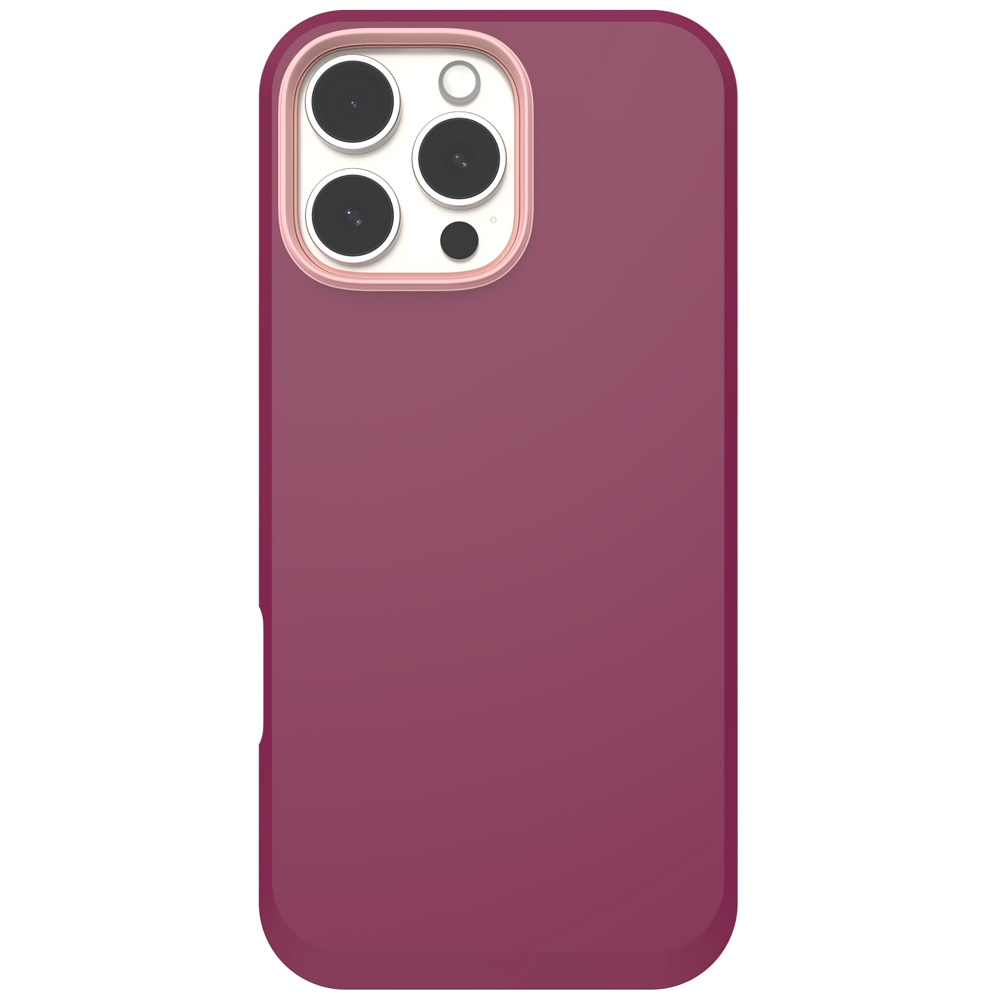 ZAGG SoHo Snap Case for iPhone 16 Pro Max Currant Red Pink - Walmart ...
