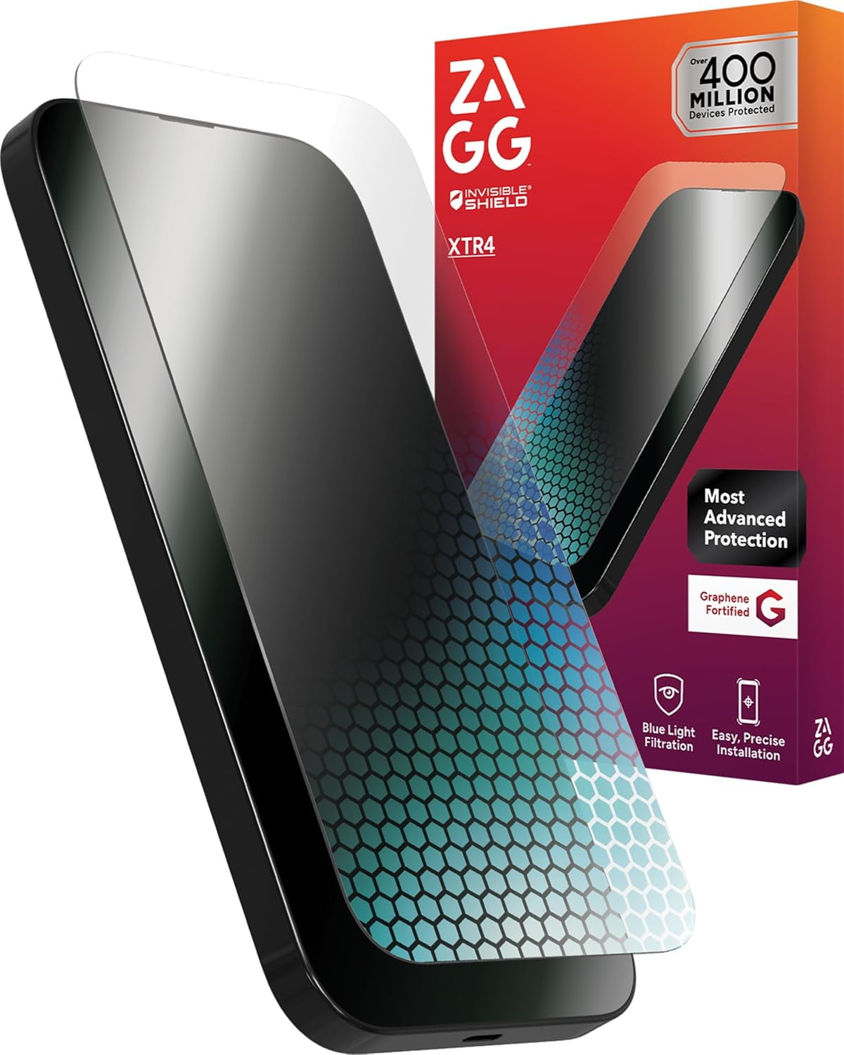 ZAGG XTR4 Screen Protector for iPhone 16e/ 14/ 13/ 13 Pro - Walmart.com