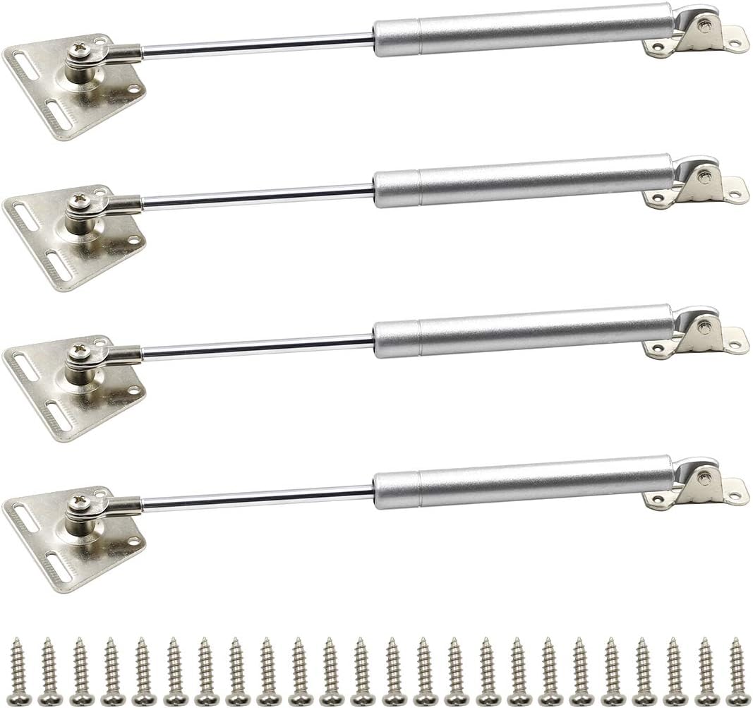 ZAGHNRENJ 4Pcs 10 Inch (100N/22 lb) Hydraulic Support Cabinet Hinge ...