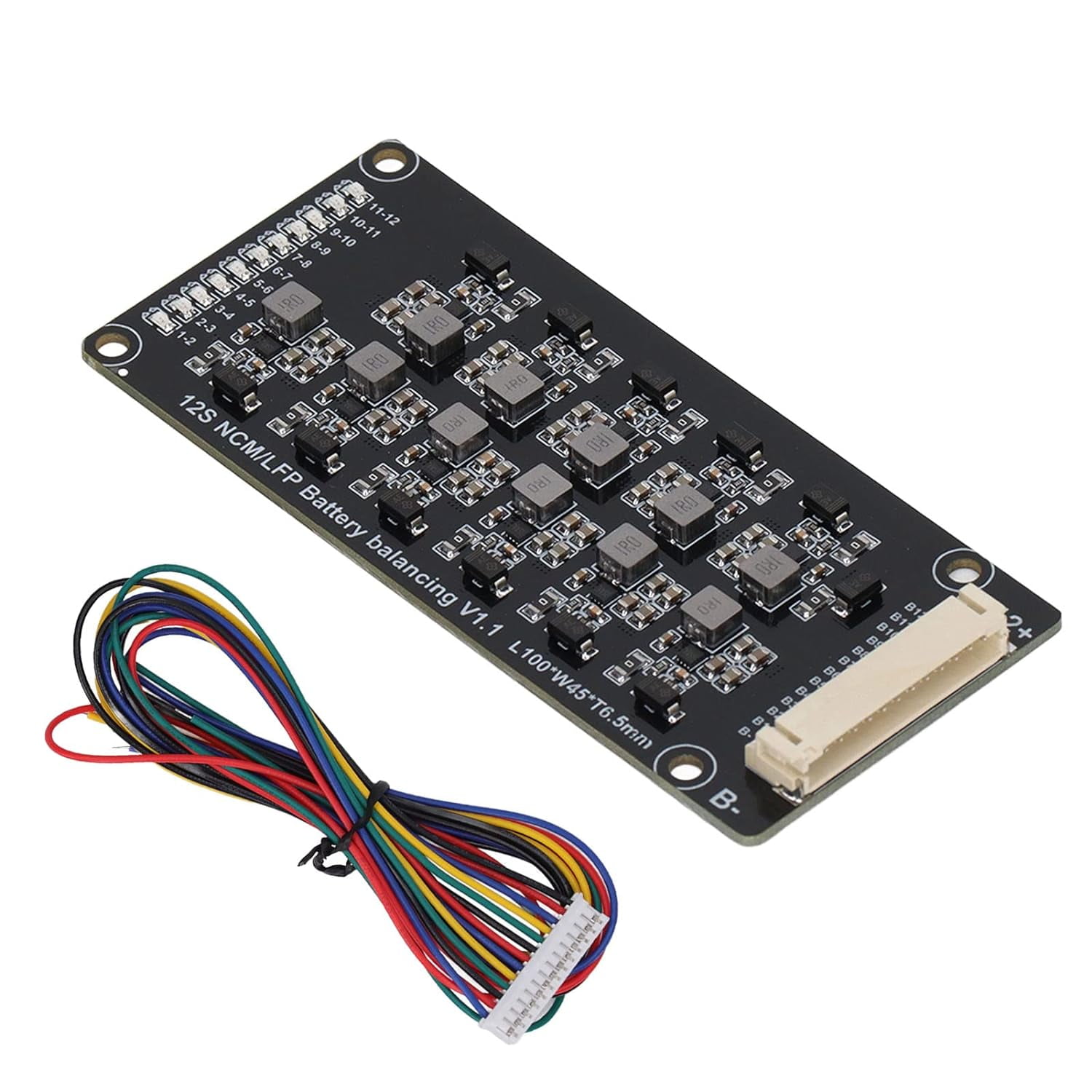 ZAGHNRENJ Battery Equalization Board, 12S 1.2A LFP Battery Active ...