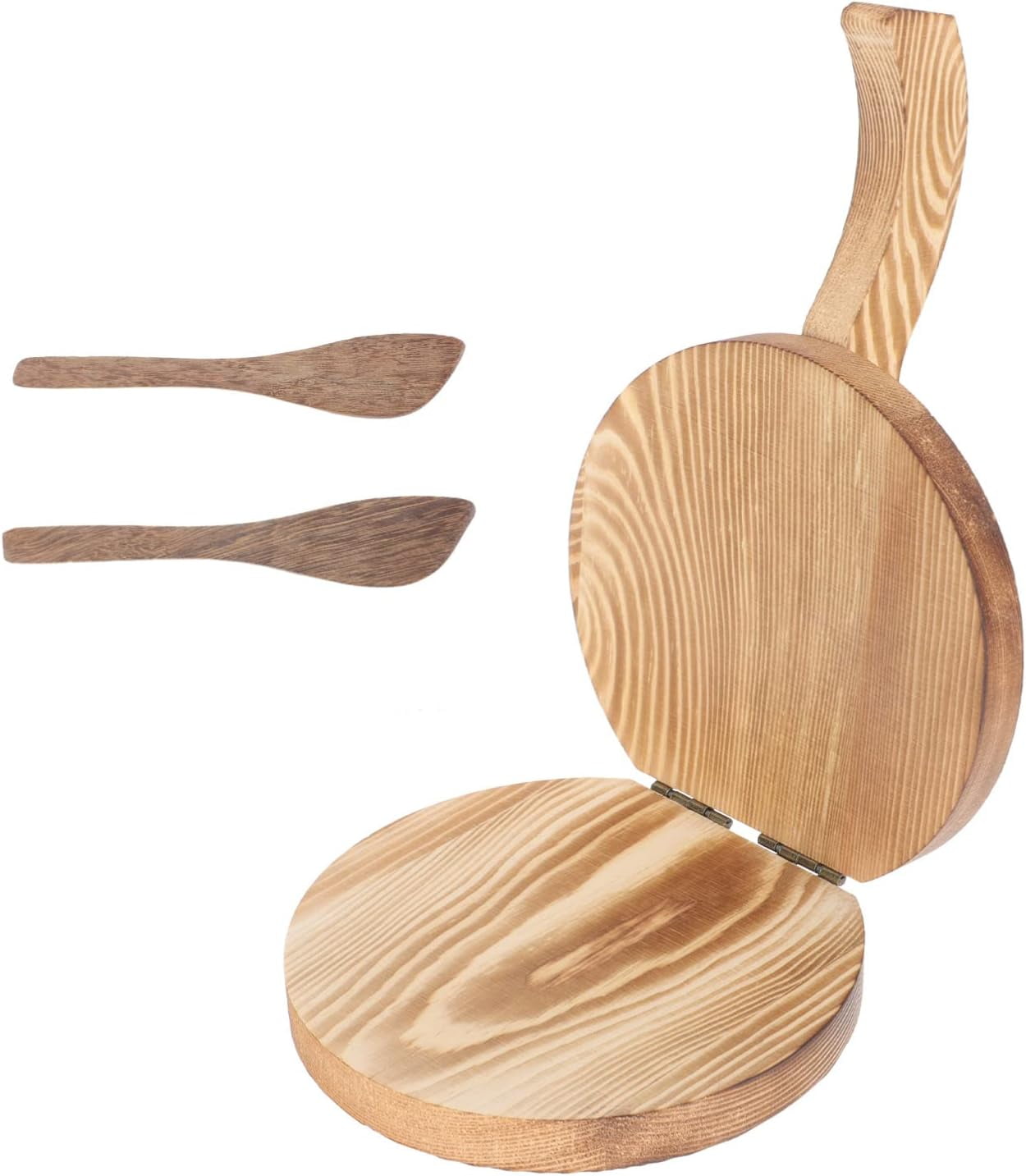 ZAGHNRENJ Crepe Press Maker Wooden Tortilla Press Dumpling Maker ...