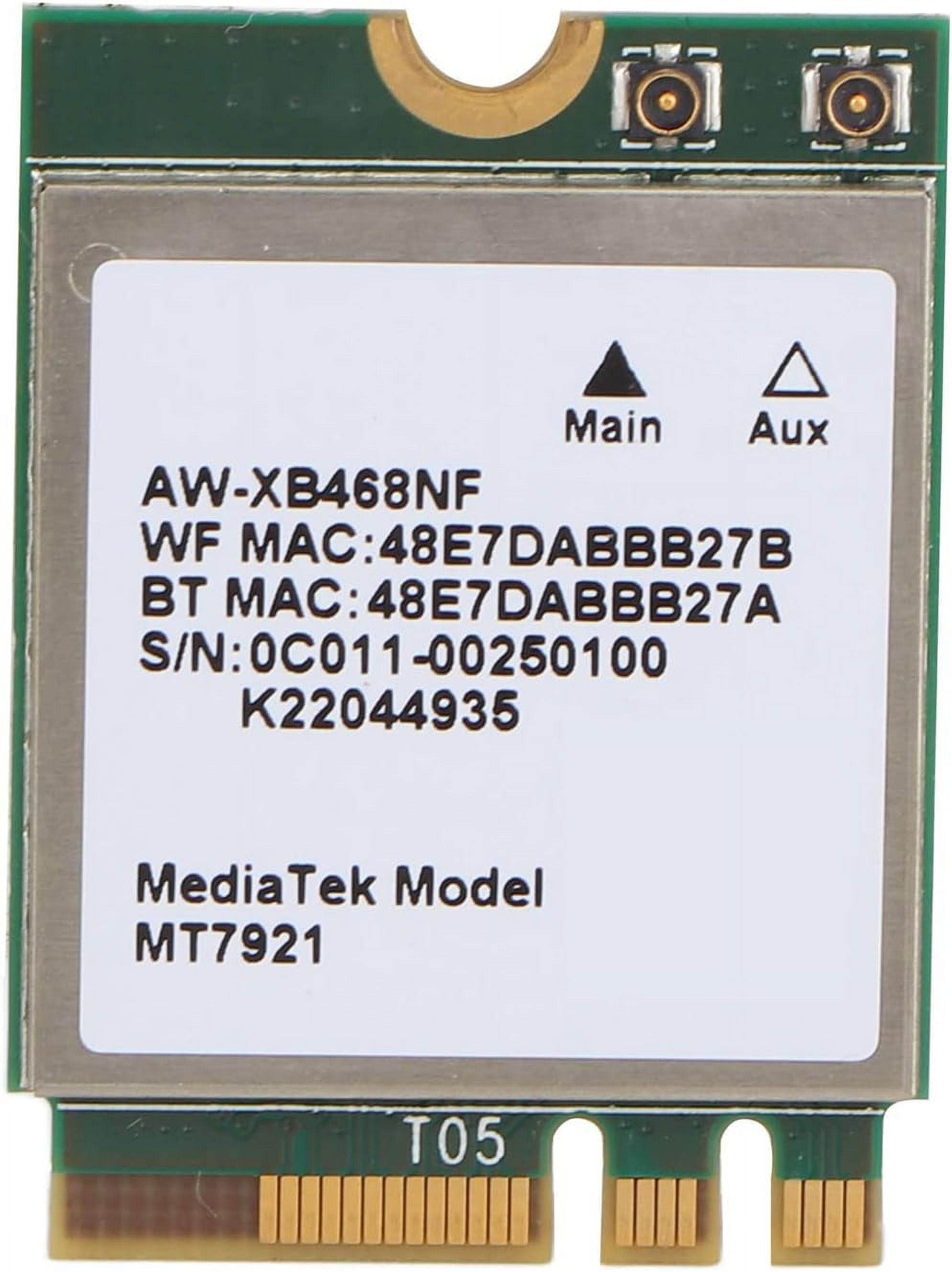 ZAGHNRENJ Mt7921 Ngff M.2 Card, 2.4ghz 5ghz Dual Band WiFi Card ...