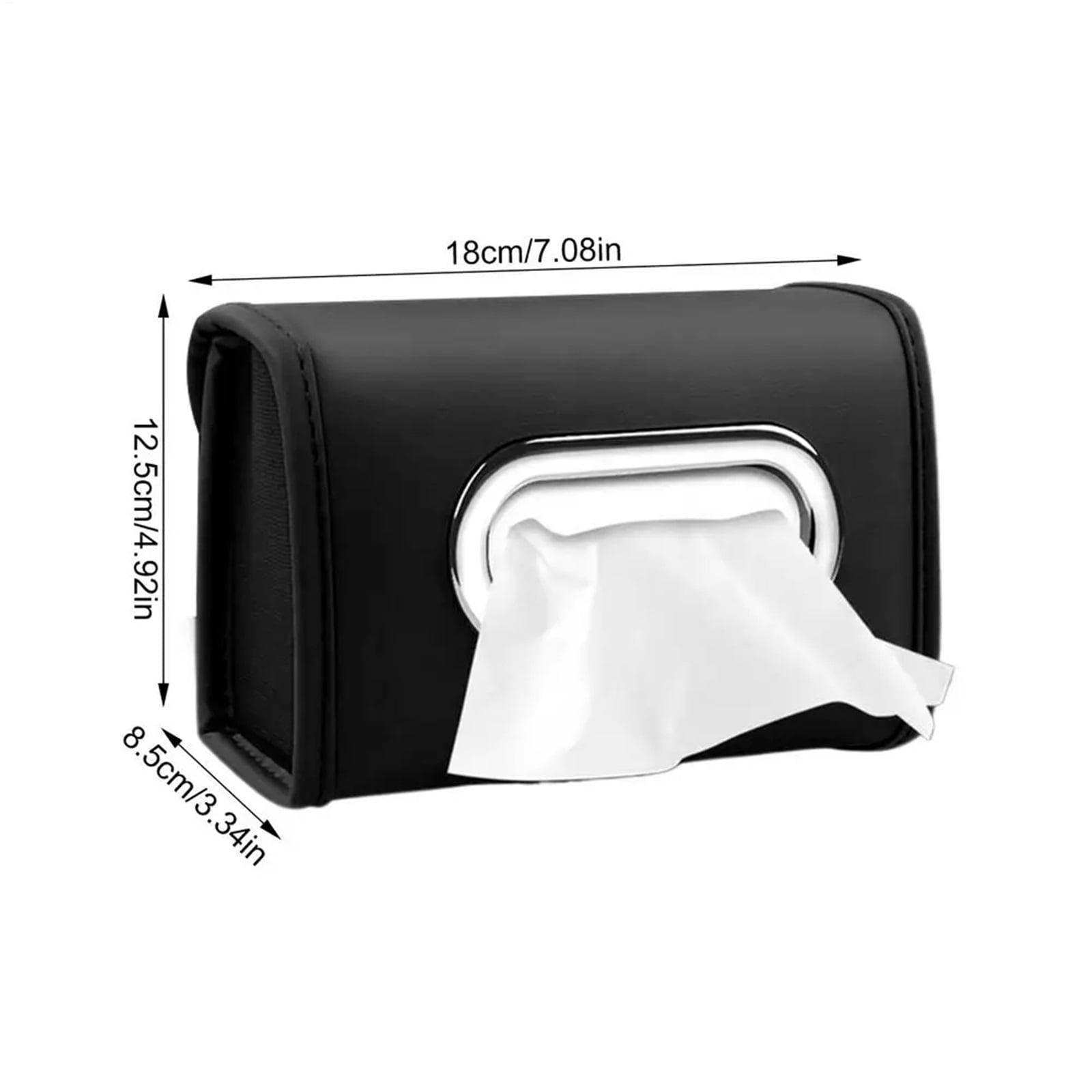 ZAHNGWP For Tissue Box Cover Armrest Car Tissue Box Holder with ...