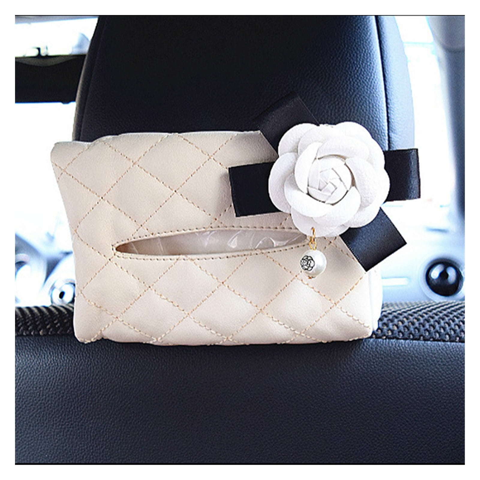 ZAHNGWP Hot Car Tissue Boxes With Disposable Napkins Tissue Boxes Car ...