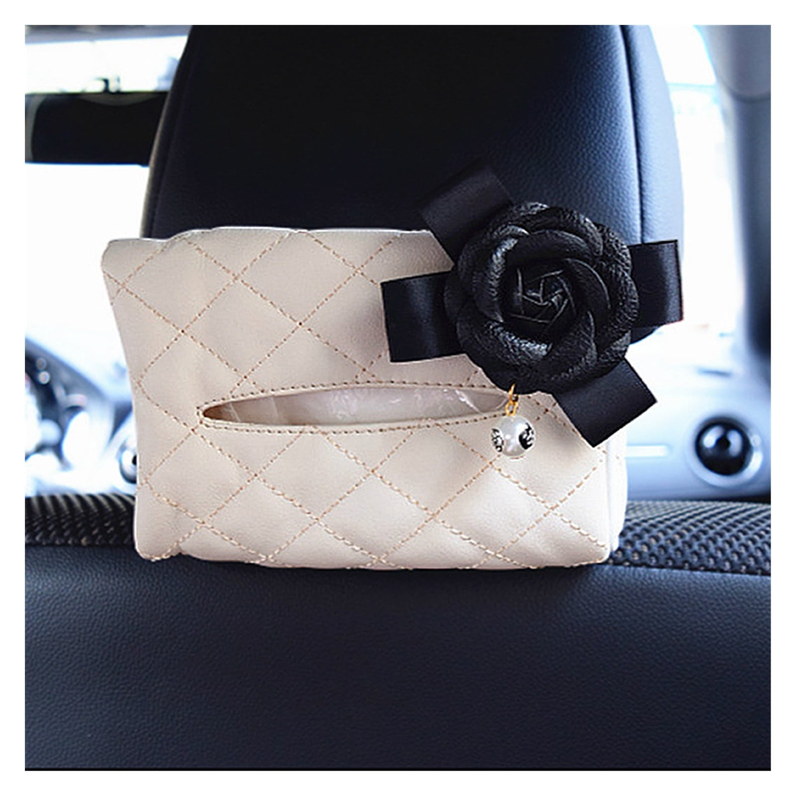 ZAHNGWP Hot Car Tissue Boxes With Disposable Napkins Tissue Boxes Car ...