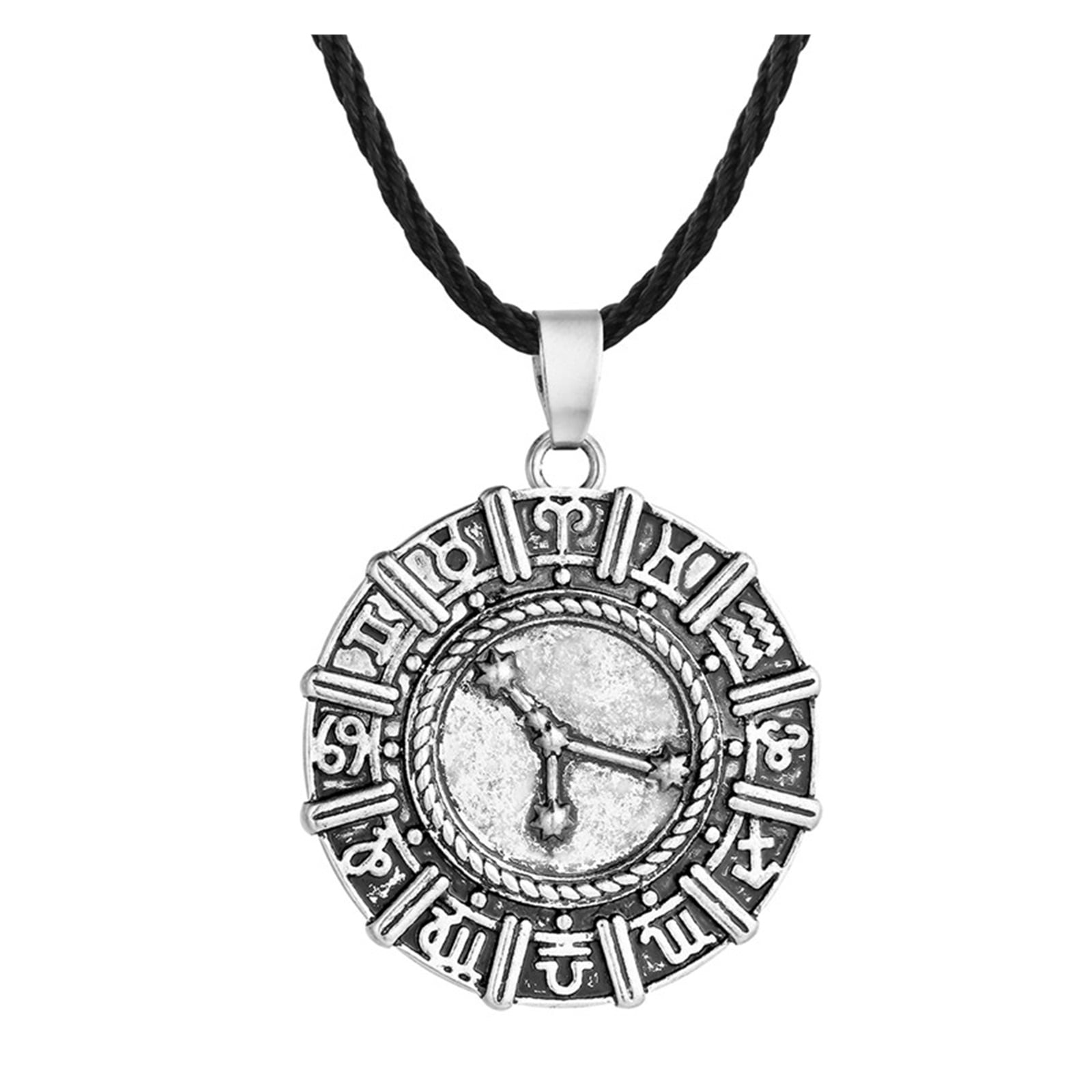 ZAHNGWP Slavic Viking Talisman Pendant Necklace Orthodox Eastern Church ...