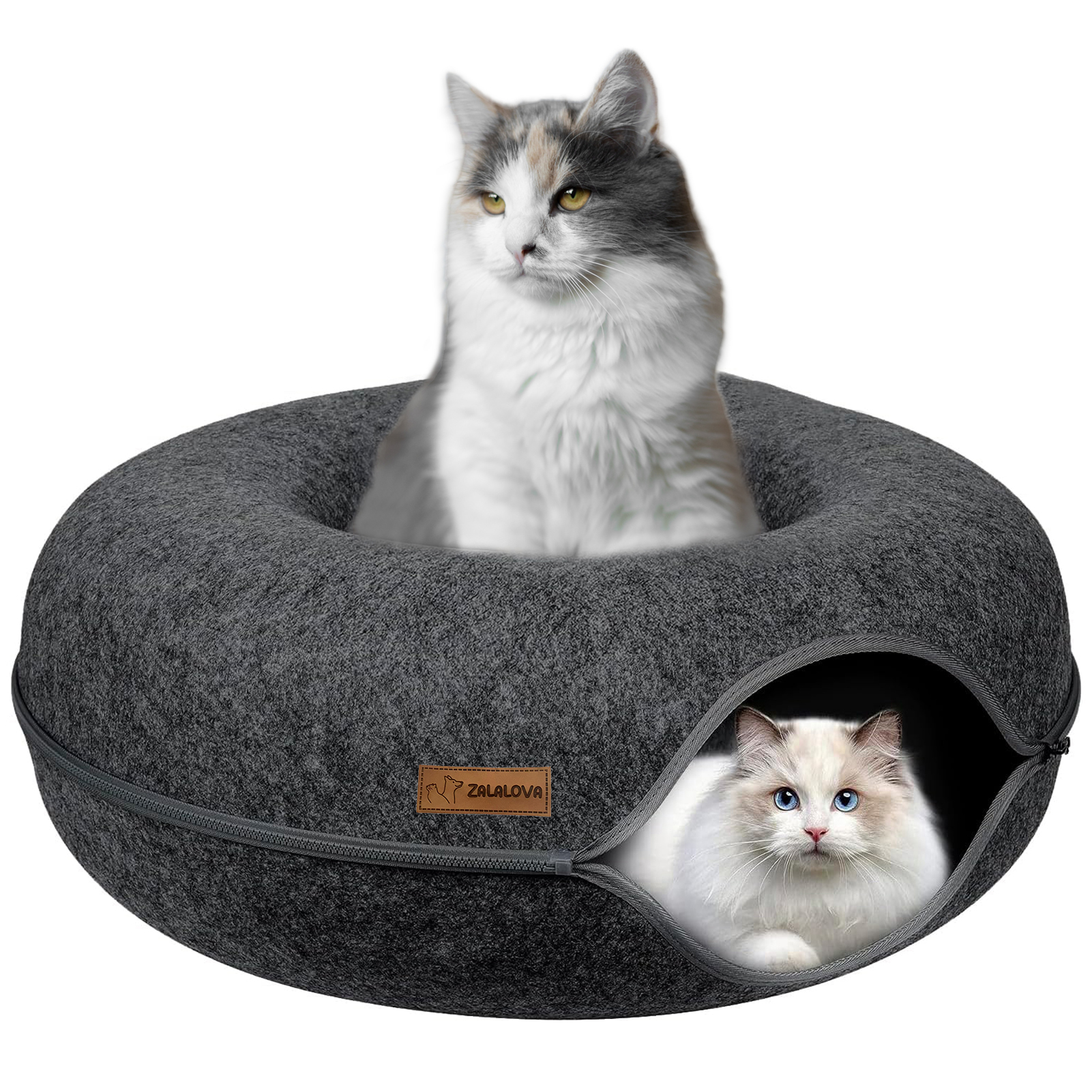 Armarkat, Medium, Cave Cat Bed, Laurel Green & Beige, 20-in - Walmart.com