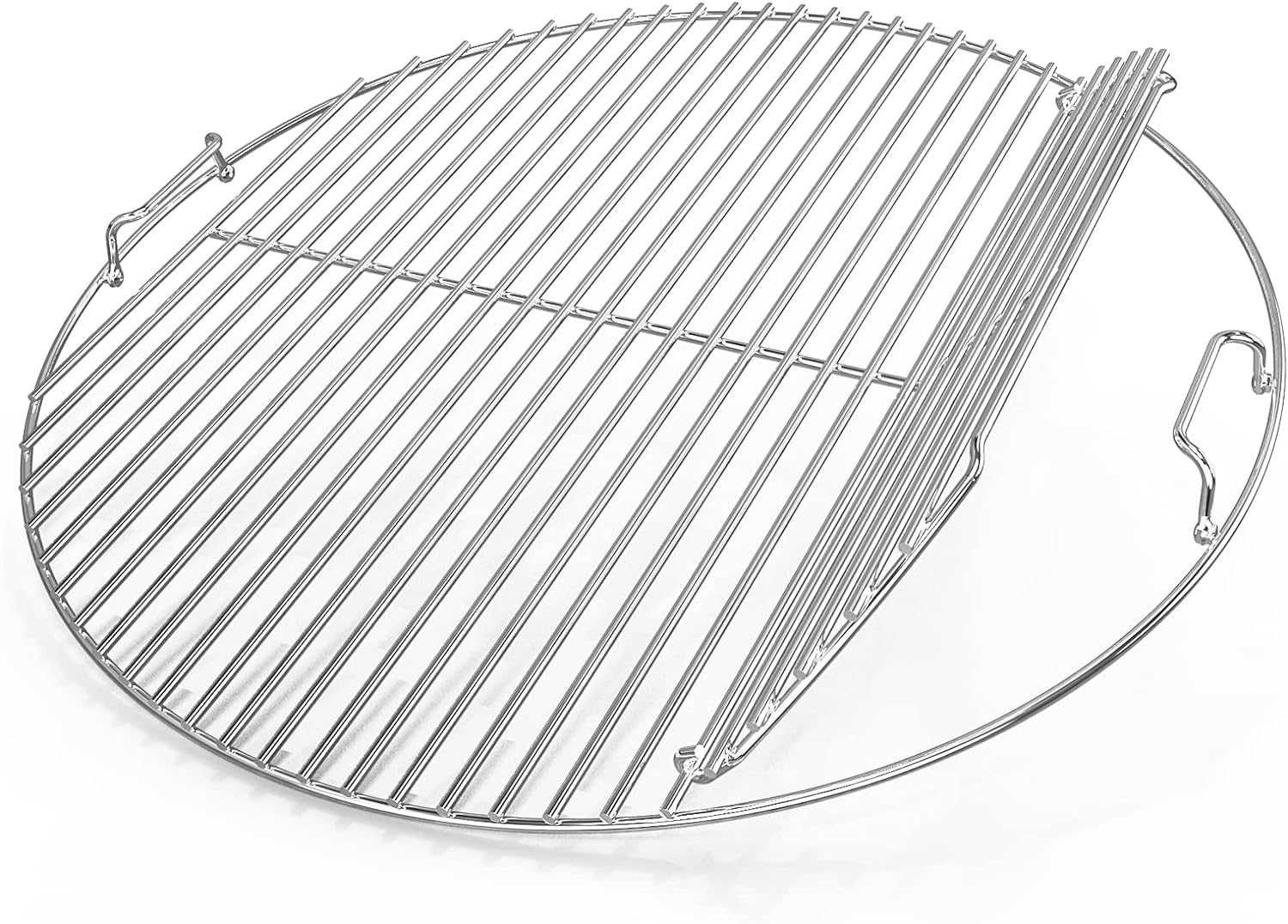 ZALIX Stainless Steel Grilling Grate Replacement Hinged Cooking Grate ...