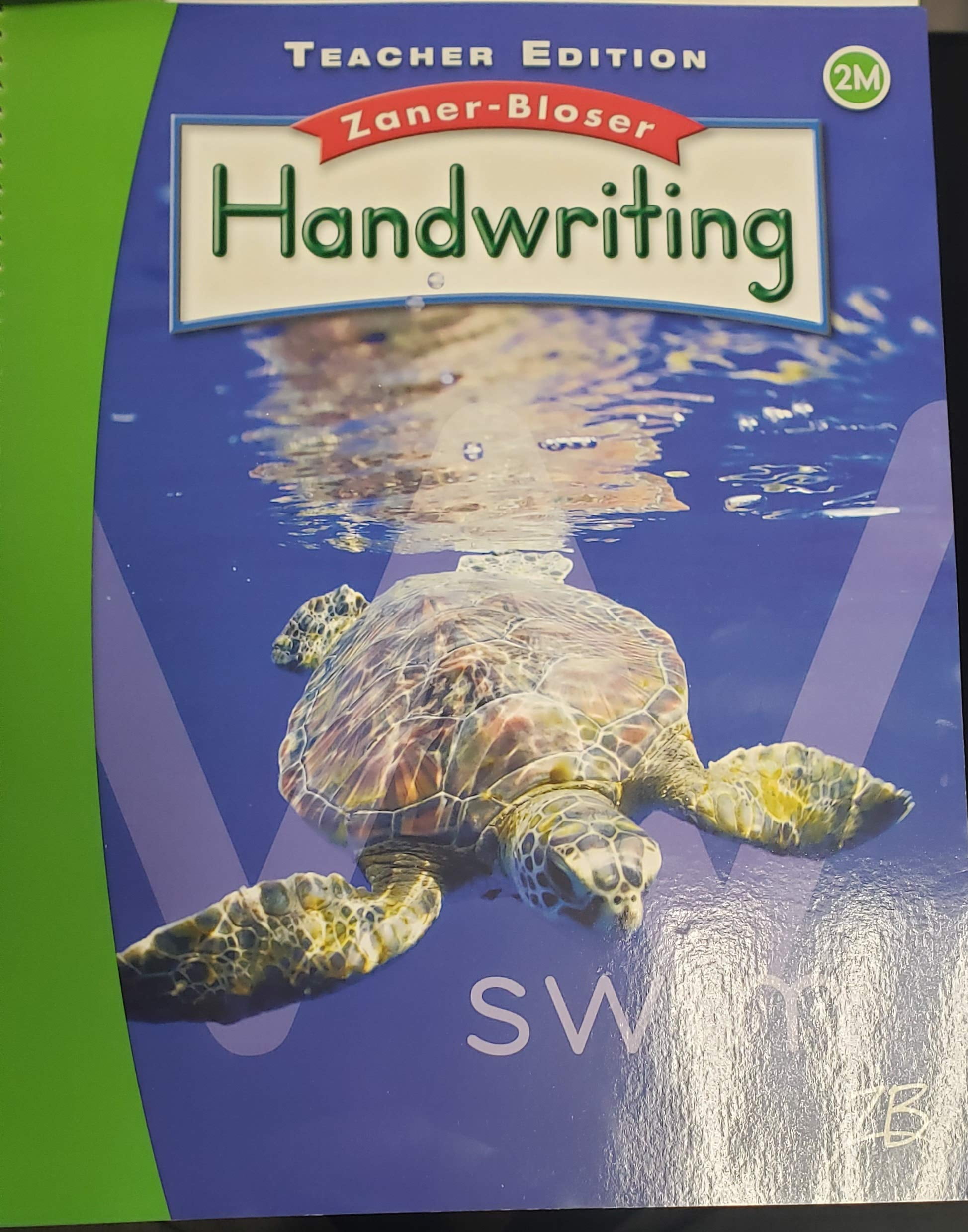 ZANER-BLOSER HANDWRITING Grade(s): 02 Teacher's Edition - Walmart.com