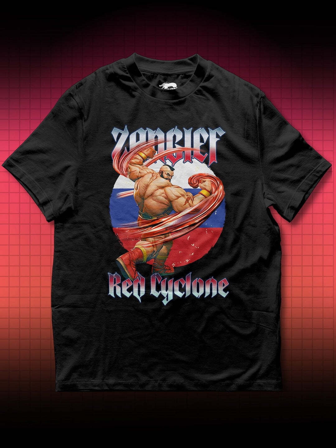 ZANGIEF RED CYCLONE STREET FIGHTER 2 T-SHIRT - Walmart.com