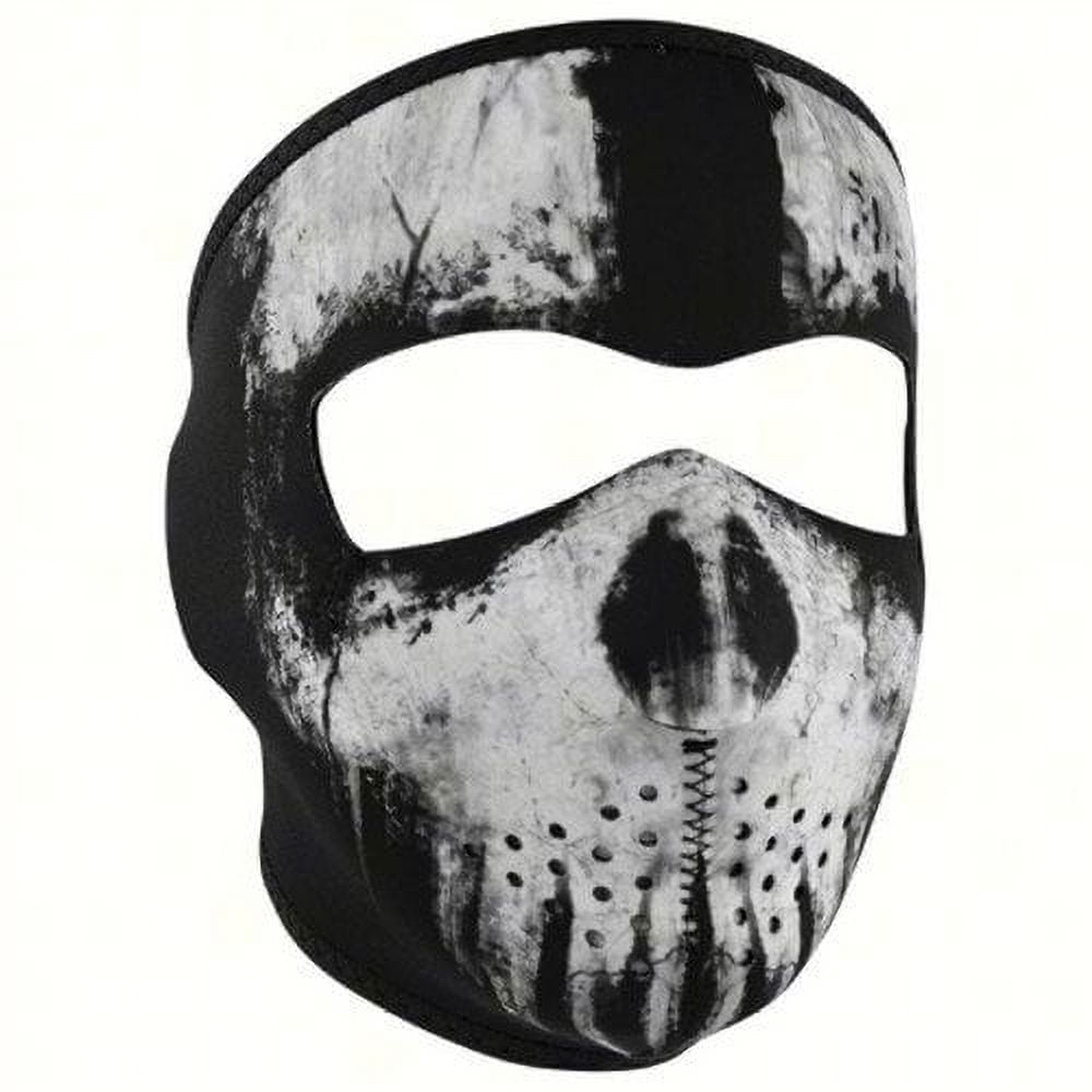 ZANheadgear Protective Skull Ghost Neoprene Thermal Cloth Face Masks ...