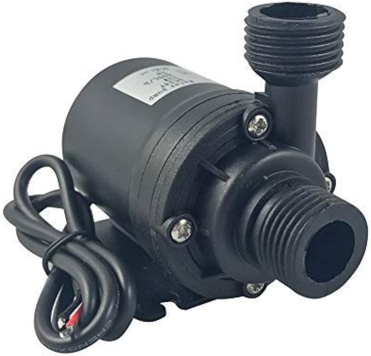 ZAOJIAO DC 12V Brushless Water Pump 1/2'' Male Thread Centrifugal ...