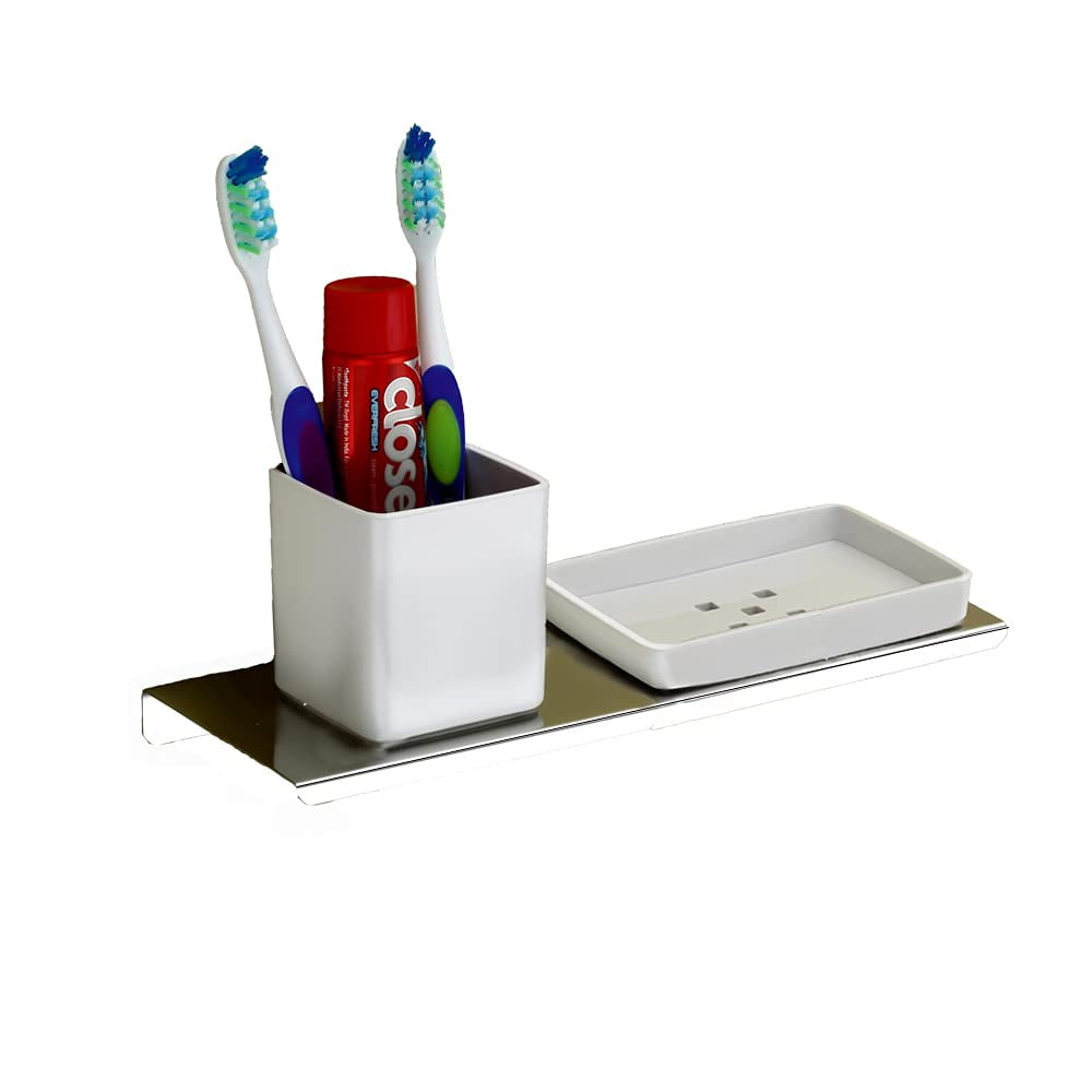 ZAP Toothbrush and Soap Holder for Bathroom Bathroom Storage and ...