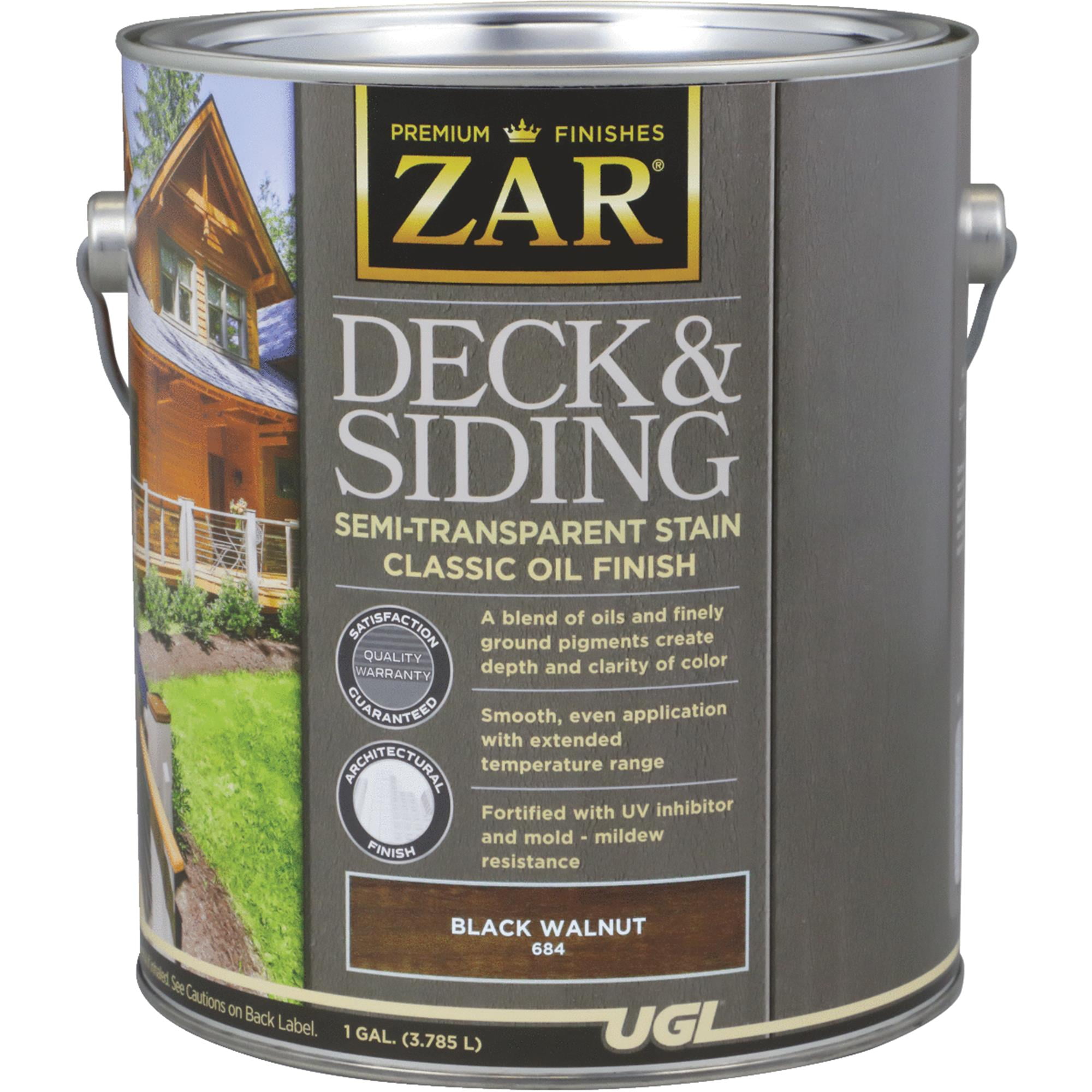 UGL ZAR Deck & Siding Semi-Transparent Exterior Stain — Exterior Wood ...