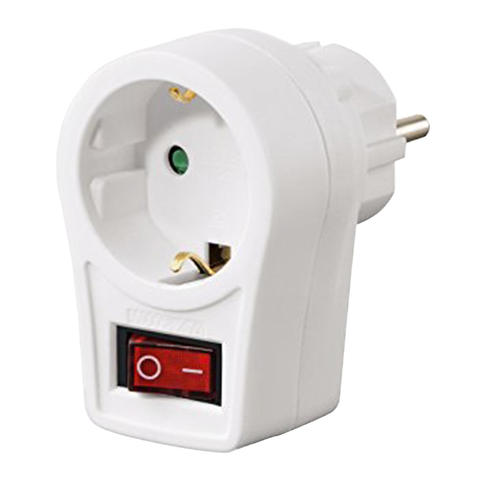 ZAROYEAX 1 Socket Adapter Socket with Switch 1 Pieces 16 A/250 V/Max ... ZAROYEAX 1 Socket Adapter Socket with Switch 1 Pieces 16 A/250 V/Max ...