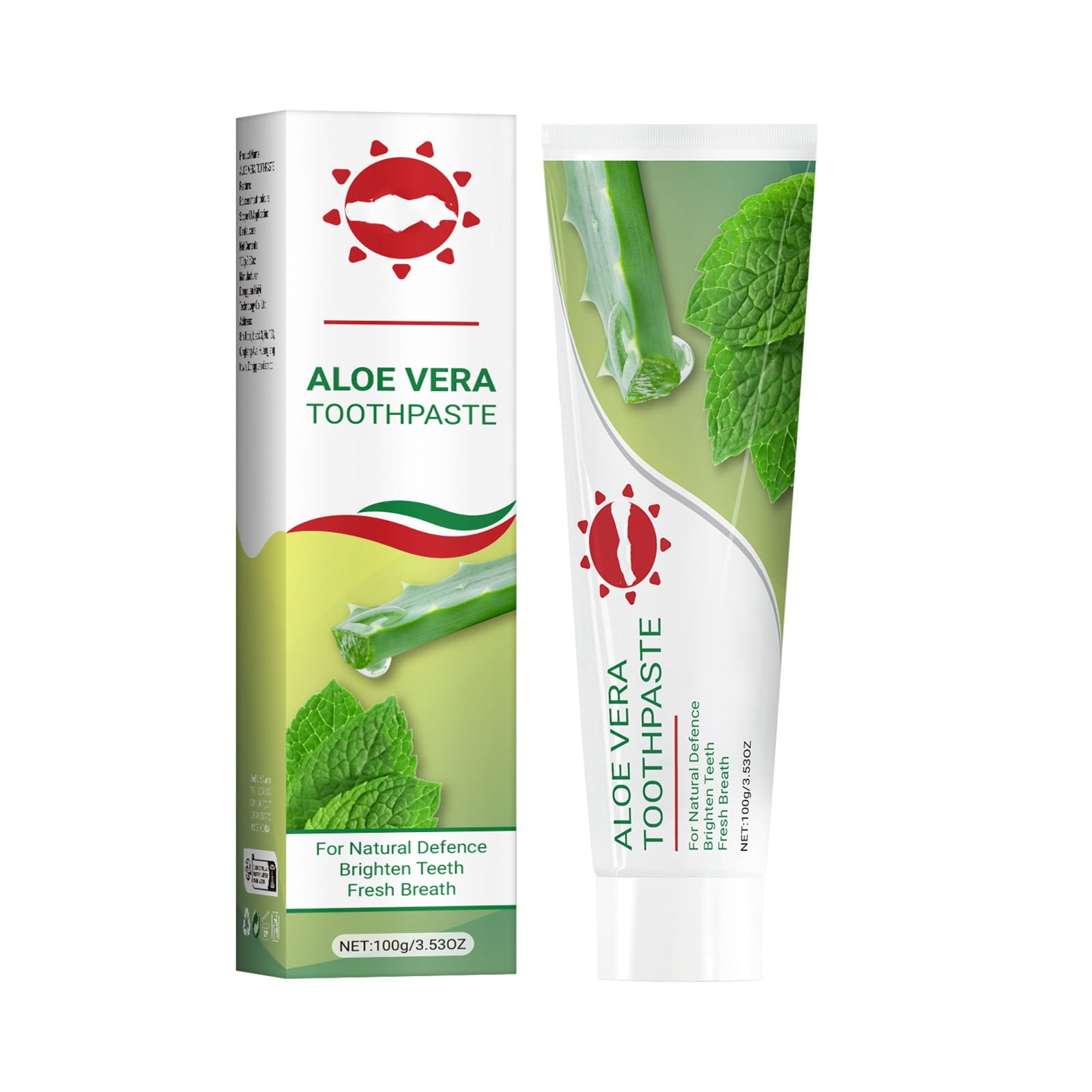 ZAROYEAX 100g Toothpaste Fresh and Caring Brightens Teeth - Walmart.com