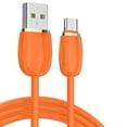 ZAROYEAX 1m 3A Silicone Data Cable Mobile Phone Color Fast Charging ... ZAROYEAX 1m 3A Silicone Data Cable Mobile Phone Color Fast Charging ...