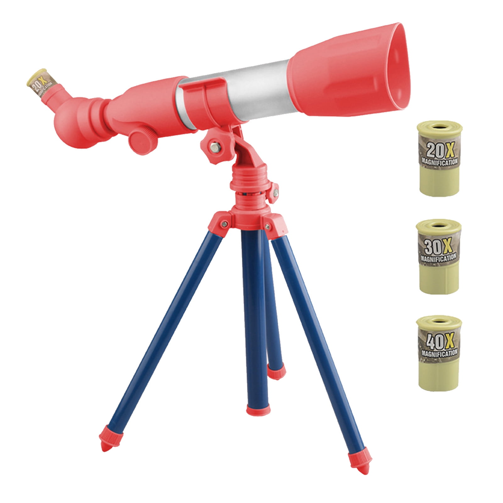 ZAROYEAX 20x 30x 40x Telescope for Kids Beginners with Tripod ...