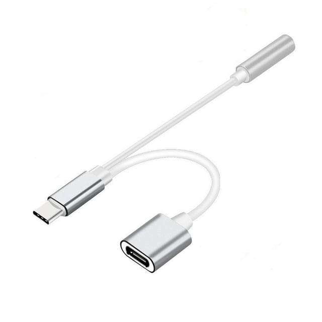 ZAROYEAX 2In1 Usb Type-C to 3.5Mm Jack Aux Audio Splitter Converter ... ZAROYEAX 2In1 Usb Type-C to 3.5Mm Jack Aux Audio Splitter Converter ...