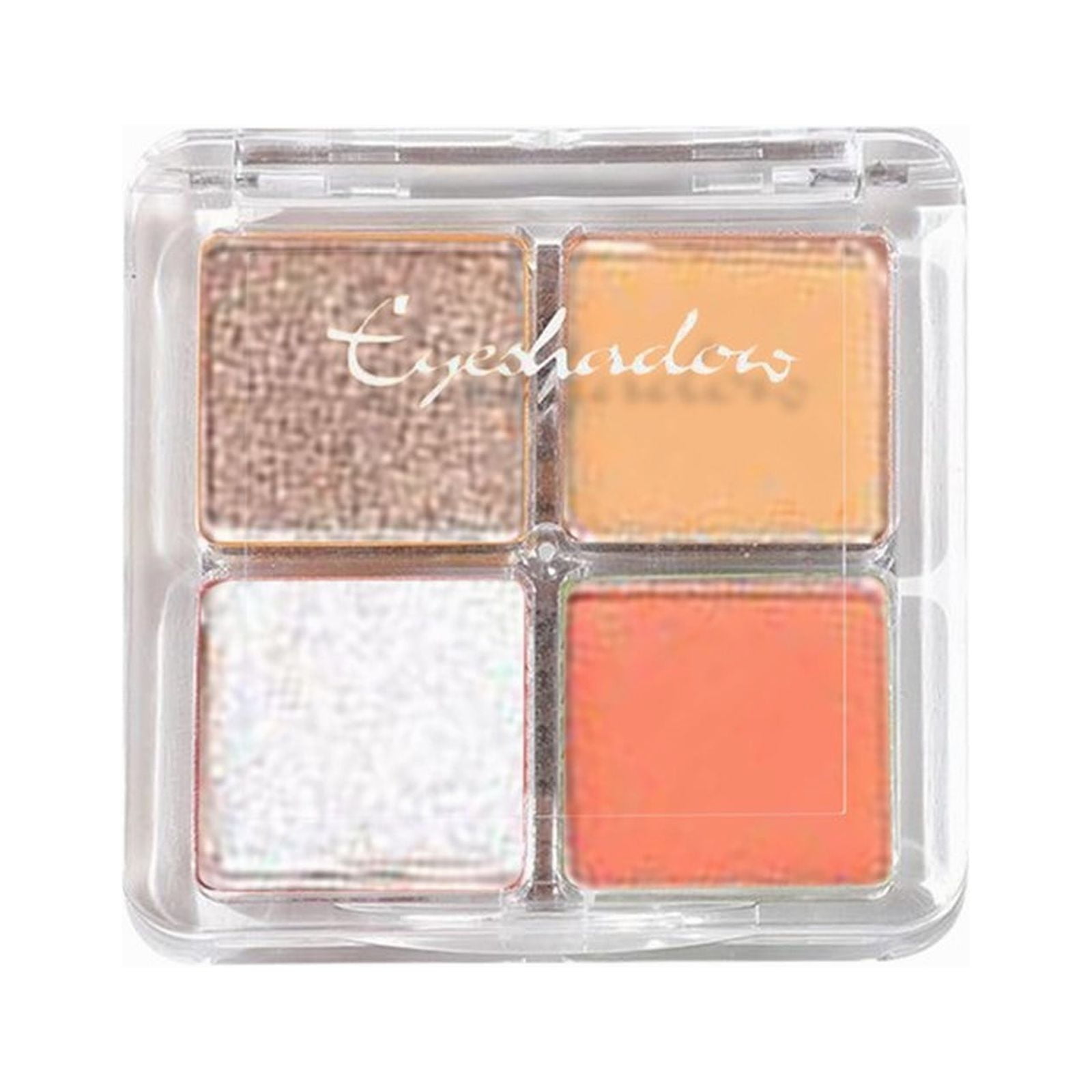 ZAROYEAX 4 Color Eye Shadow Disc Flash Powder Pearl Waterproof Flash ...