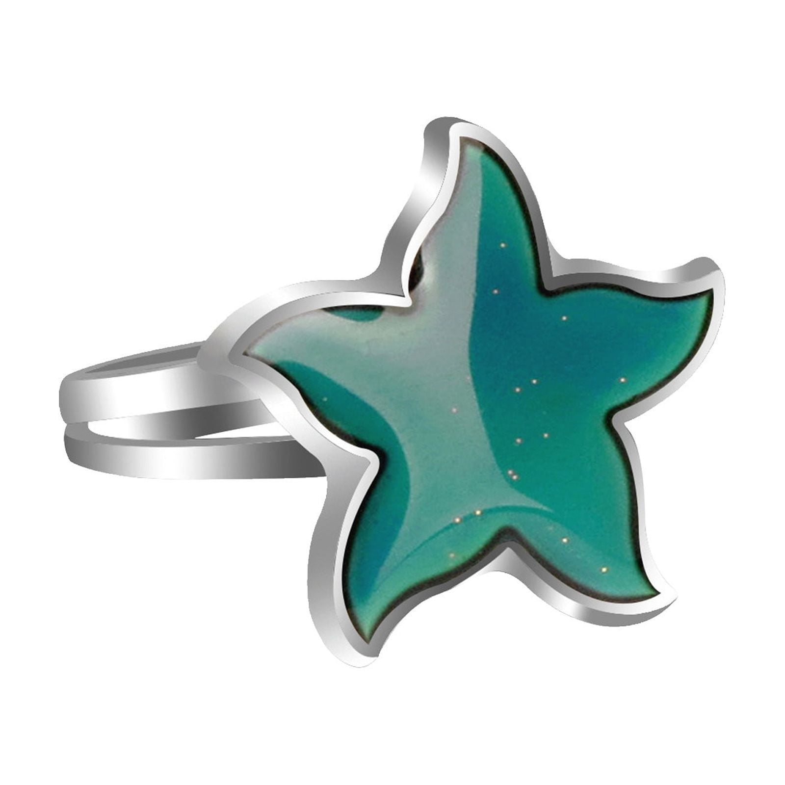 ZAROYEAX Adjustable Rings Mixed Color Changing Rings Temperature Finger ...