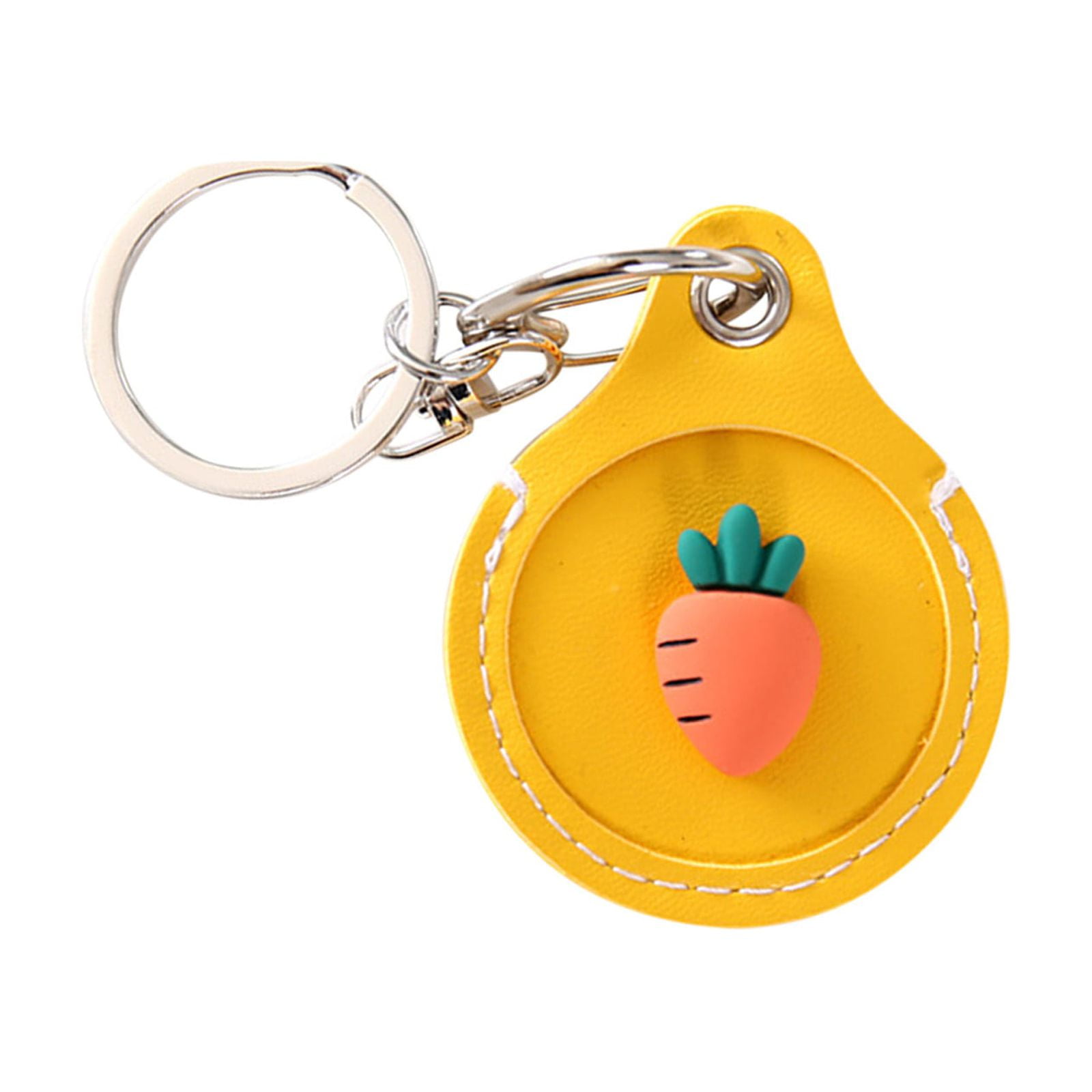 ZAROYEAX AirTag Protective Sleeve Case Anti-lost Keychain Holder Key ...