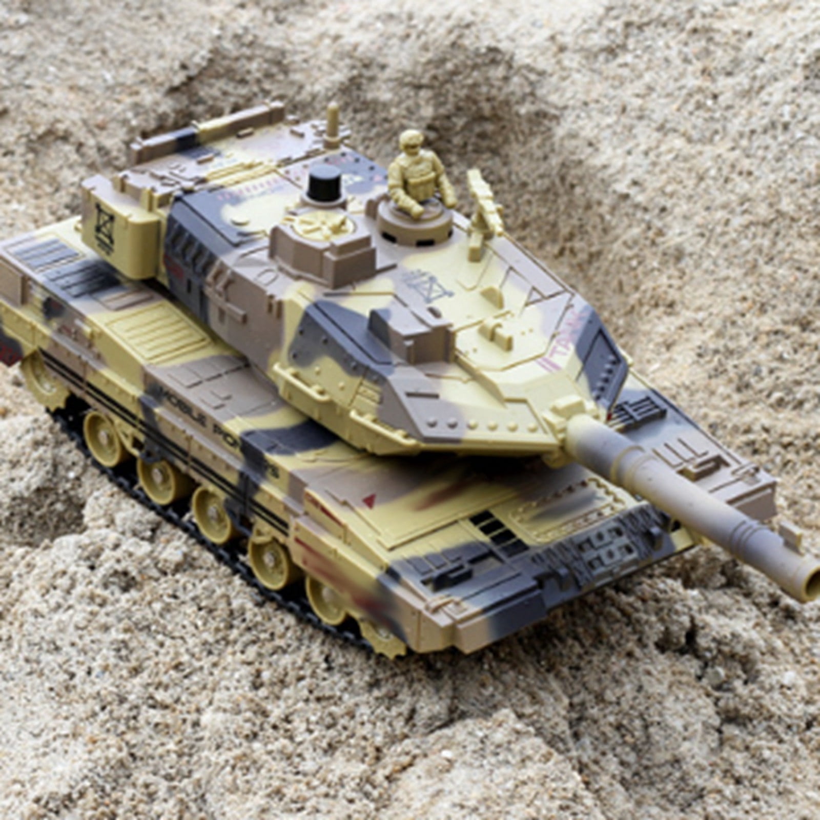 ZAROYEAX Border Tracked Remote Control Tank Water Bomb Spray Remote ...