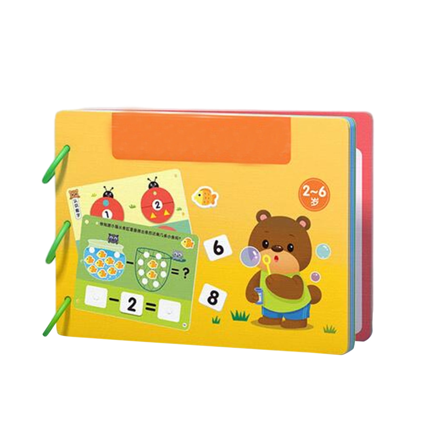 ZAROYEAX Busy Book for Kids Montessori Toys for Toddlers Sensory ...