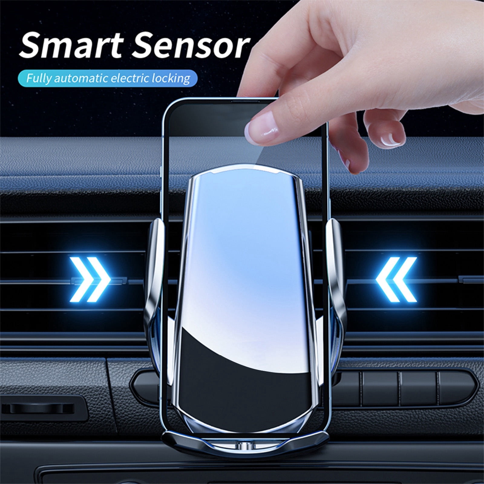 ZAROYEAX Car Wireless Charging Car Phone Holder Flameout Automatic ...