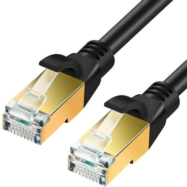 ZAROYEAX Cat 8 Network Cable 40 Gbps 8.1 Standard High-Speed Gigabit ...
