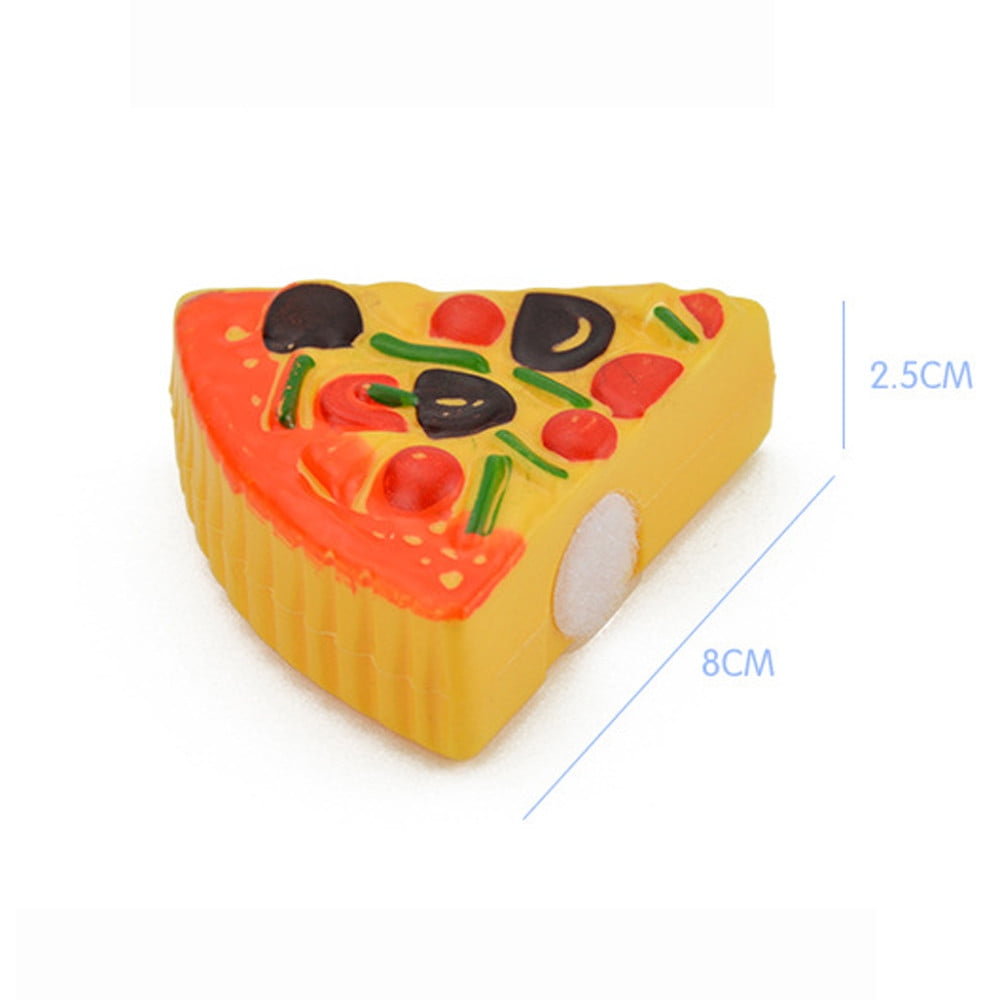 ZAROYEAX Childrens Kids Pizza Slices Toppings Pretend Dinner Kitchen ...